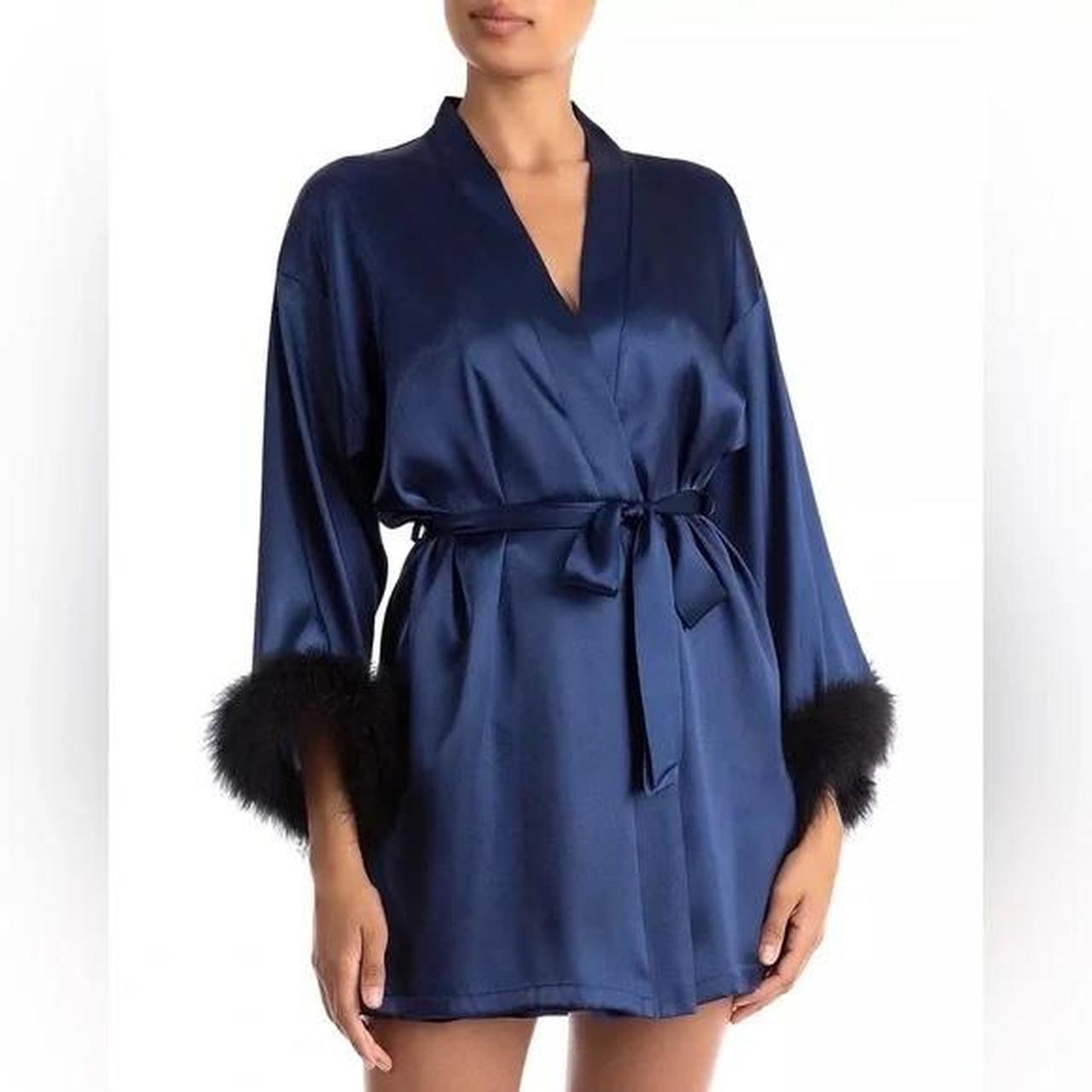 In Bloom by Jonquil Sleepwear Cobalt Robe #sleep... - Depop