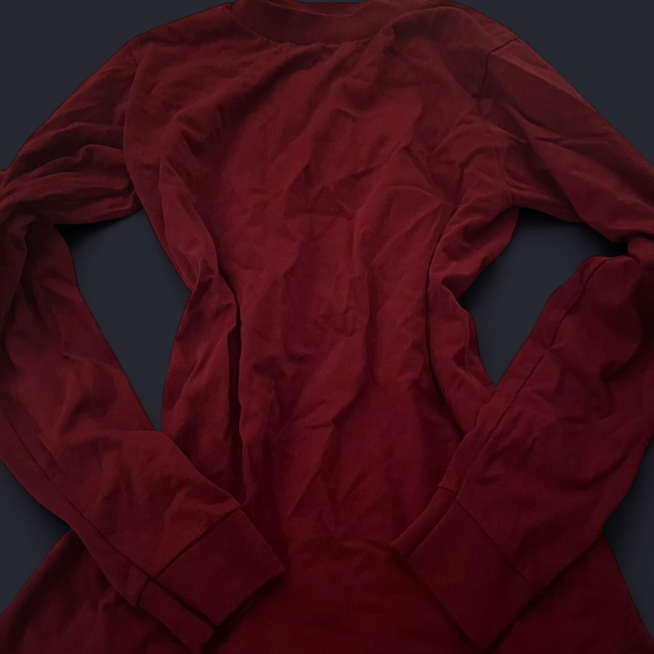 small red pro club long sleeve #proclub #longsleeve | Depop