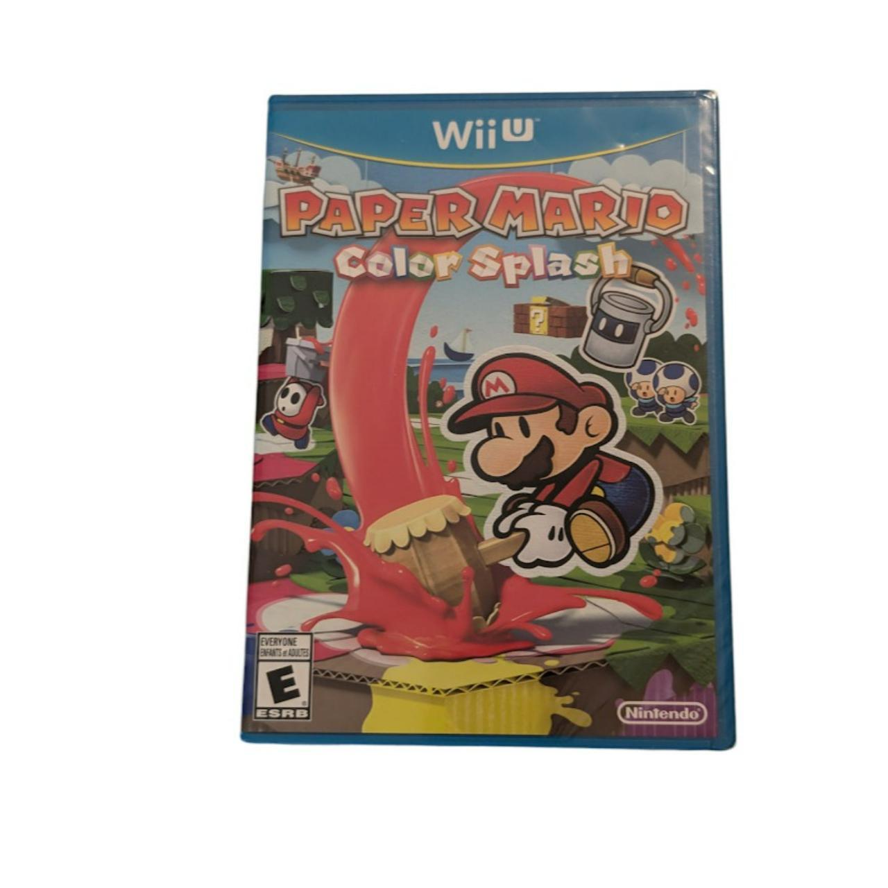 Paper Mario Color Splash Nintendo Wii U 2016... - Depop
