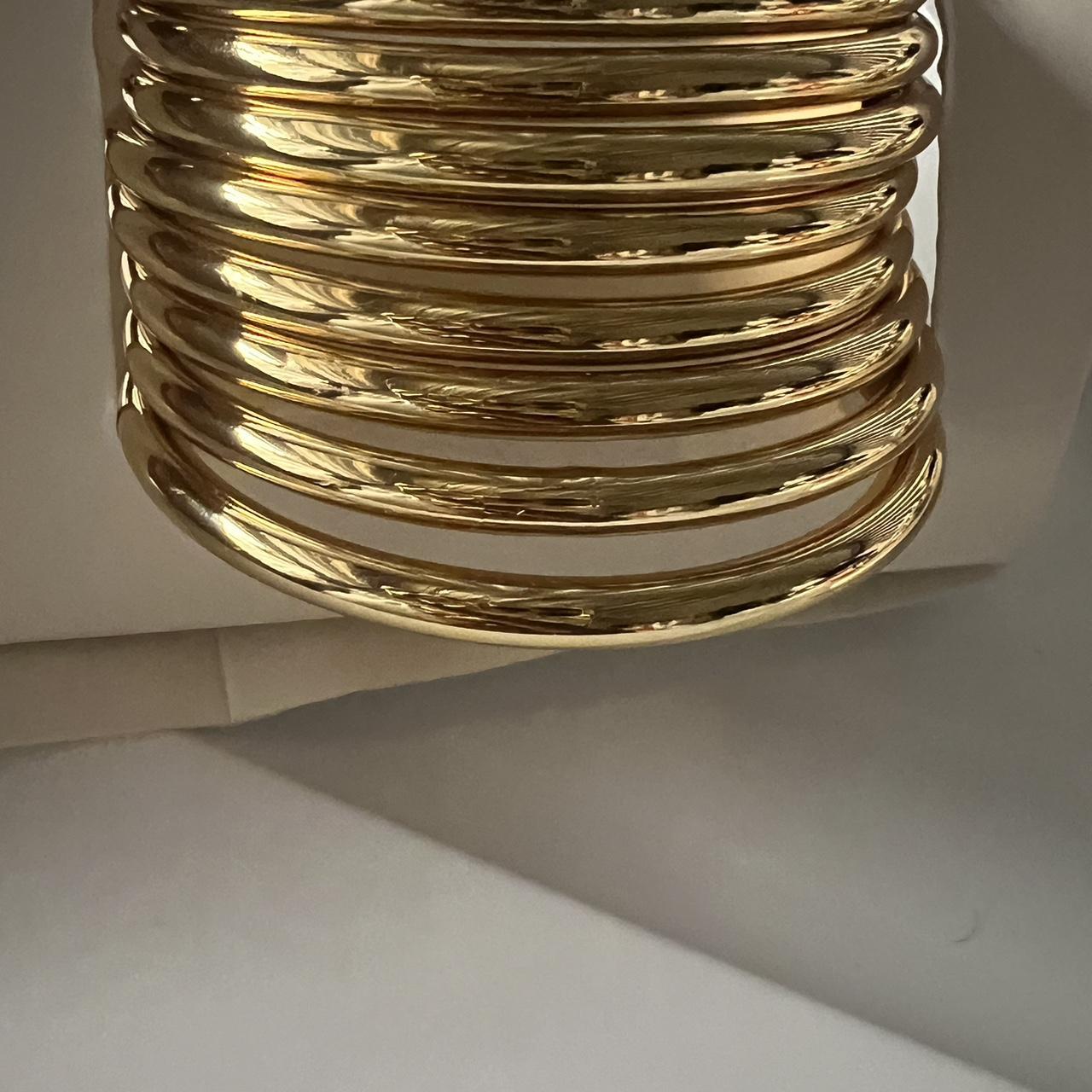 Zara Gold bracelet set - Depop