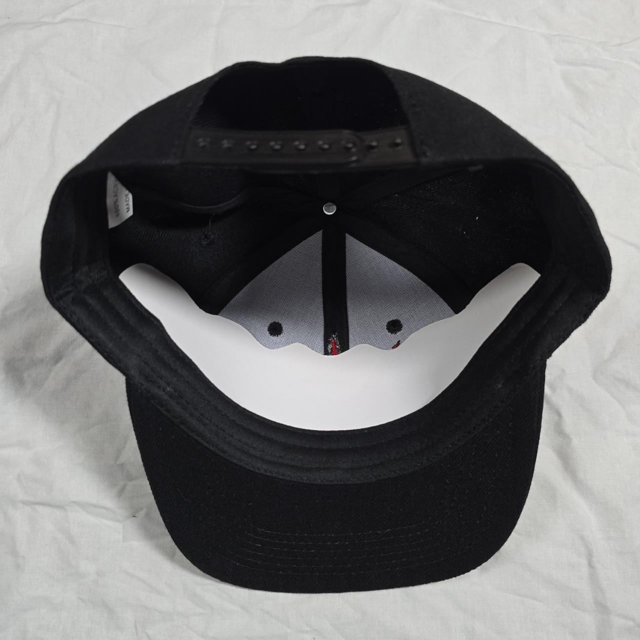 Weed Leaf Snap Back Hat Wynn Headwear Black Snap... | Depop