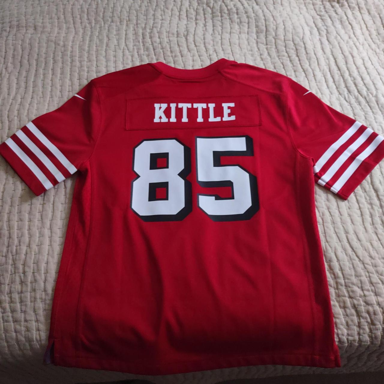 New George Kittle jersey with 75th anniversary patch... - Depop