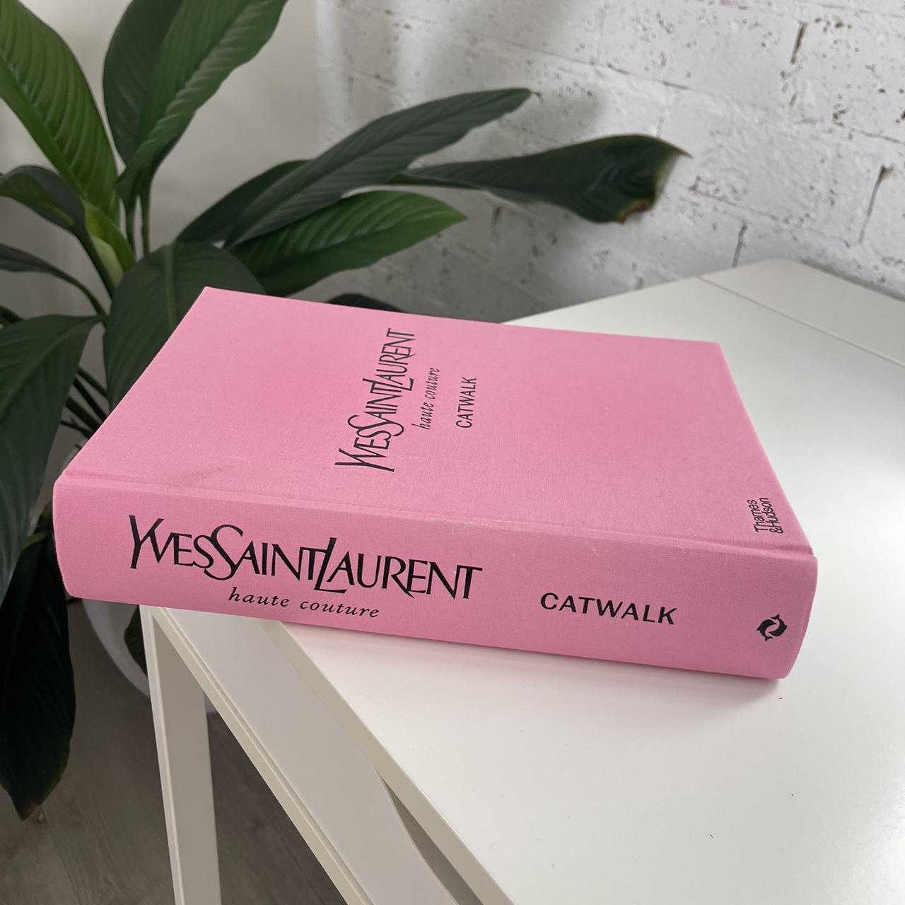 YSL COFFEE TABLE BOOK. LIKE NEW SLIGHT MARK - Depop