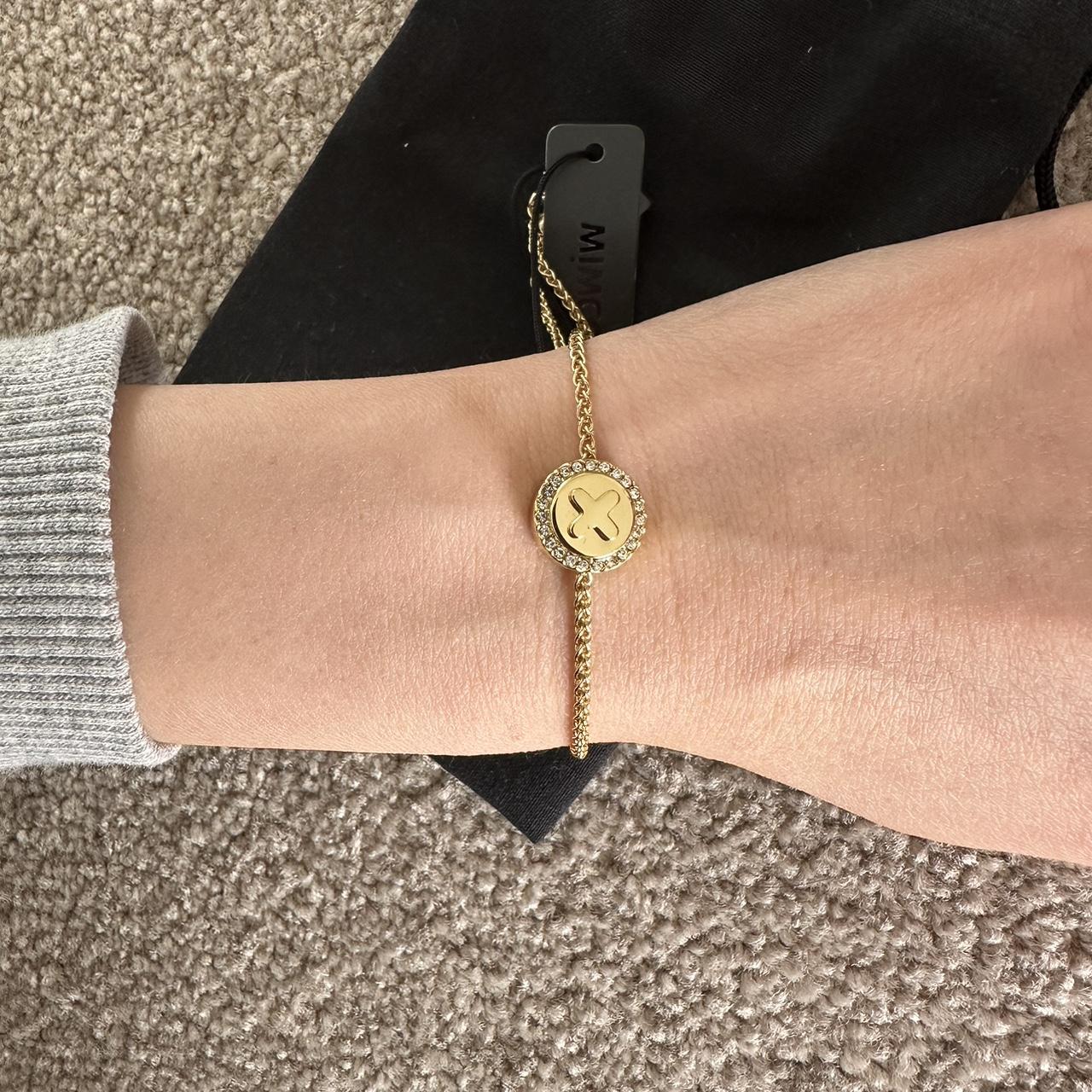 Mimco gold bracelet brand new - Depop