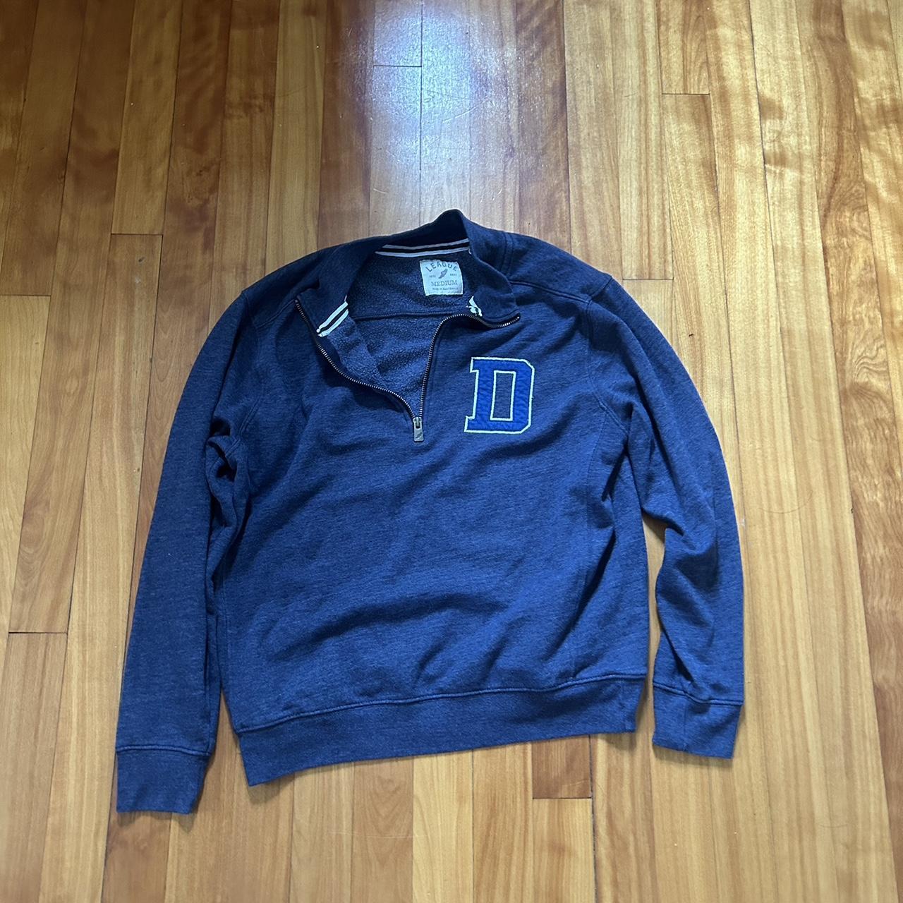 Duke Quarter Zip Great condition #duke #zipup... - Depop