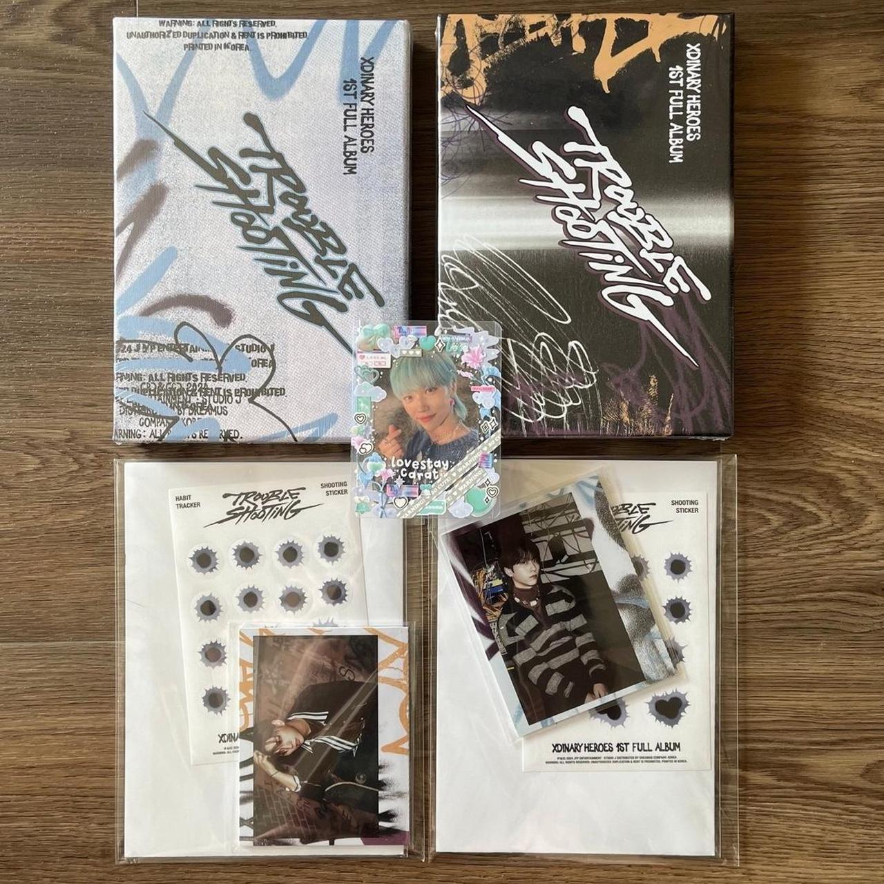 xdinary heroes troubleshooting sealed albums set... | Depop