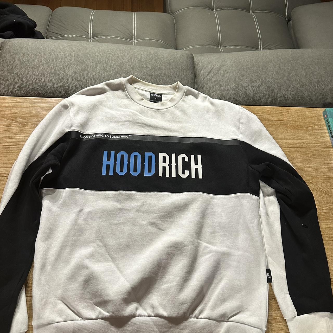 xl hoodrich jumper - Depop