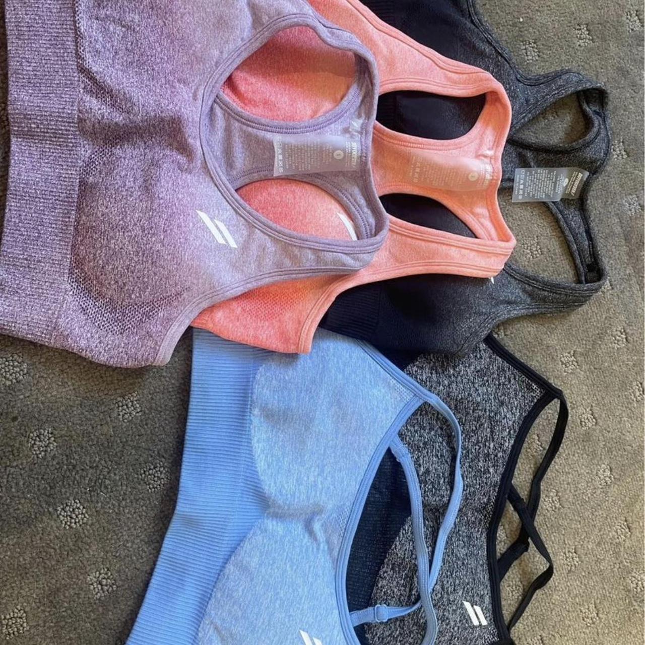 5 sports bra sets $20 each or can sell as a bundle ... - Depop
