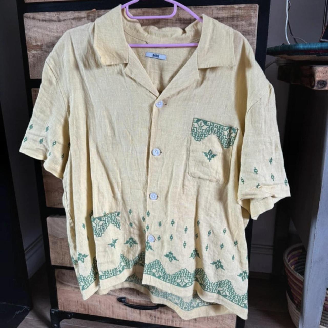 Bode shirt. Size L/XL. Boxy fit. - Depop