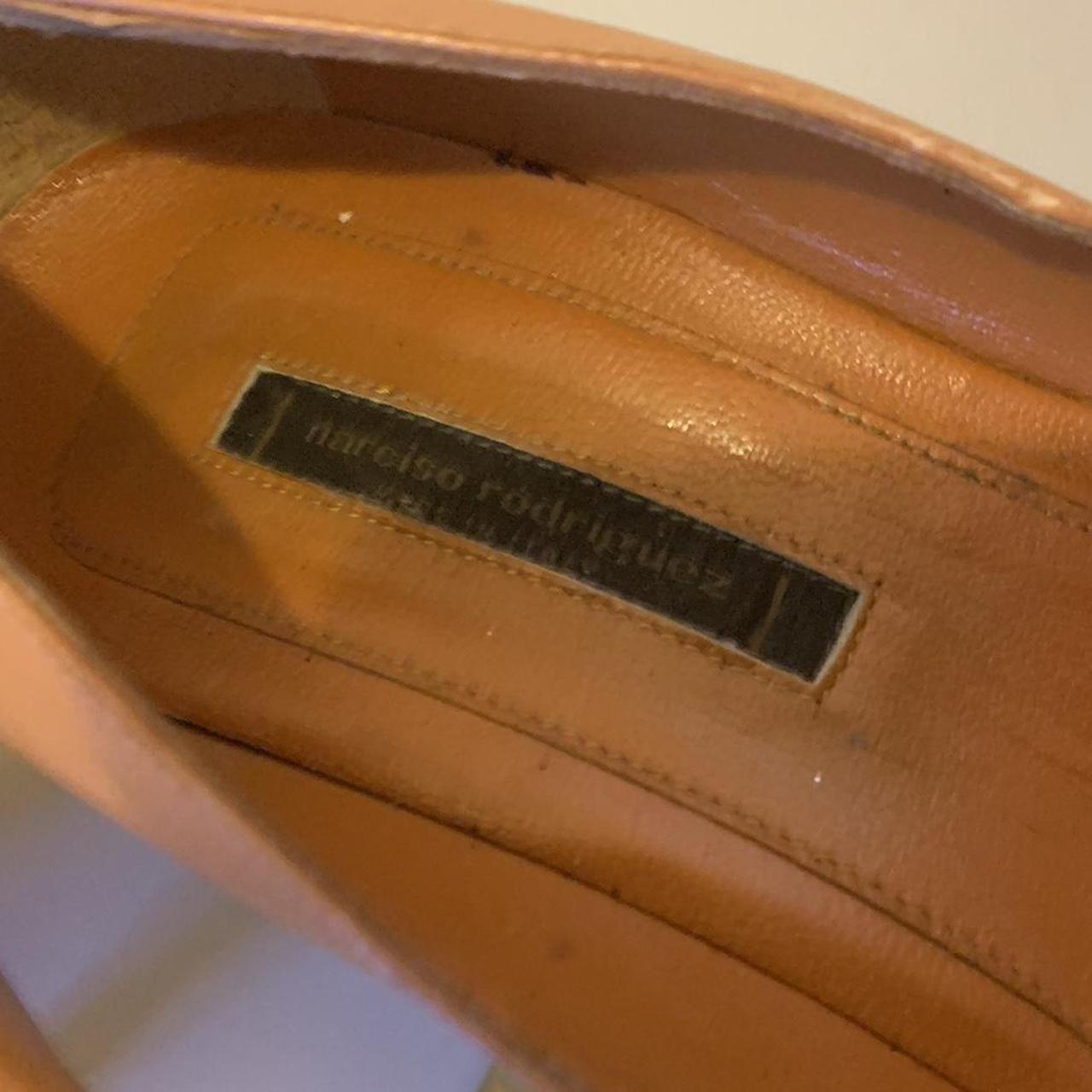 Tan leather vintage shoes UK 6 - Depop