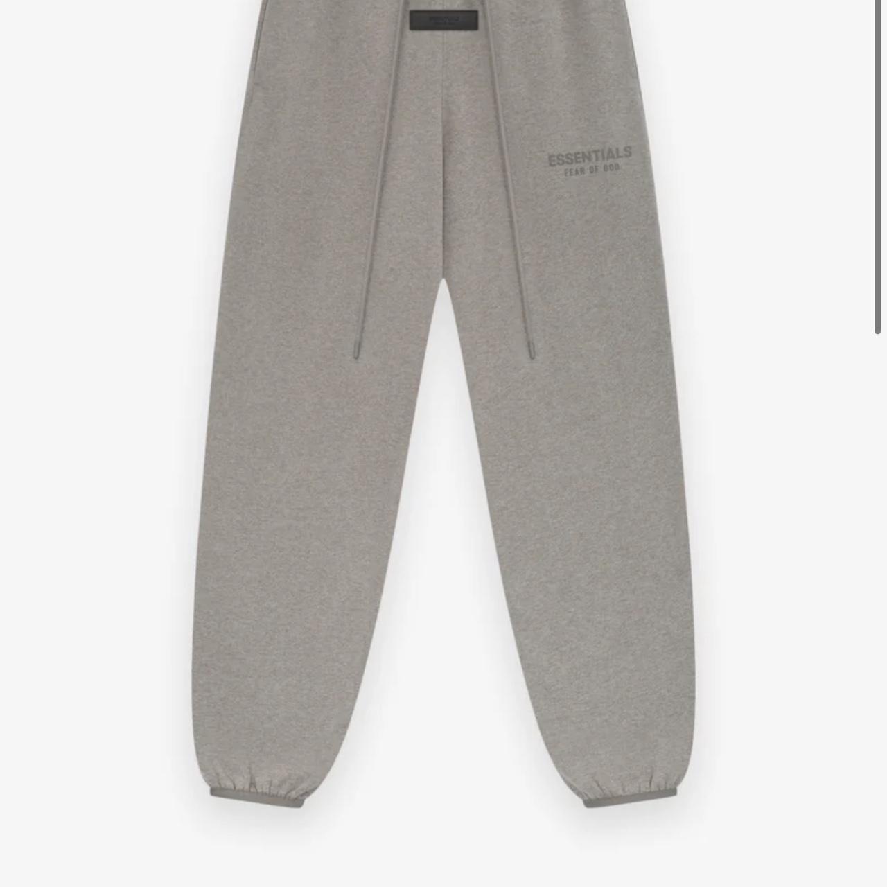 Fear of God - Essentials Grey Joggers - Depop