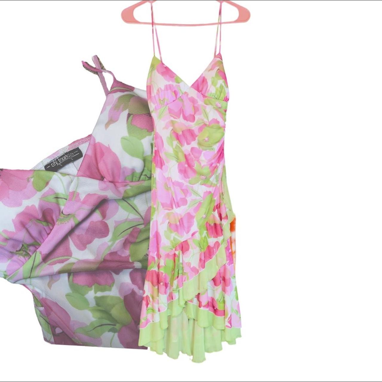 Vintage City Triangles dress Size small could fit a... - Depop