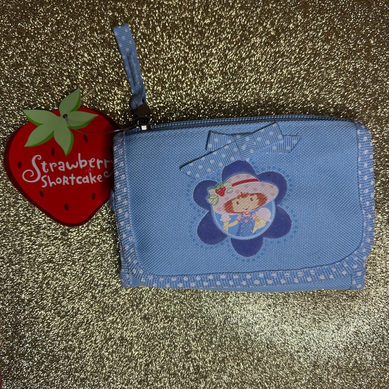 Vintage strawberry shortcake wallet 🍓🍰💙 Made in... - Depop