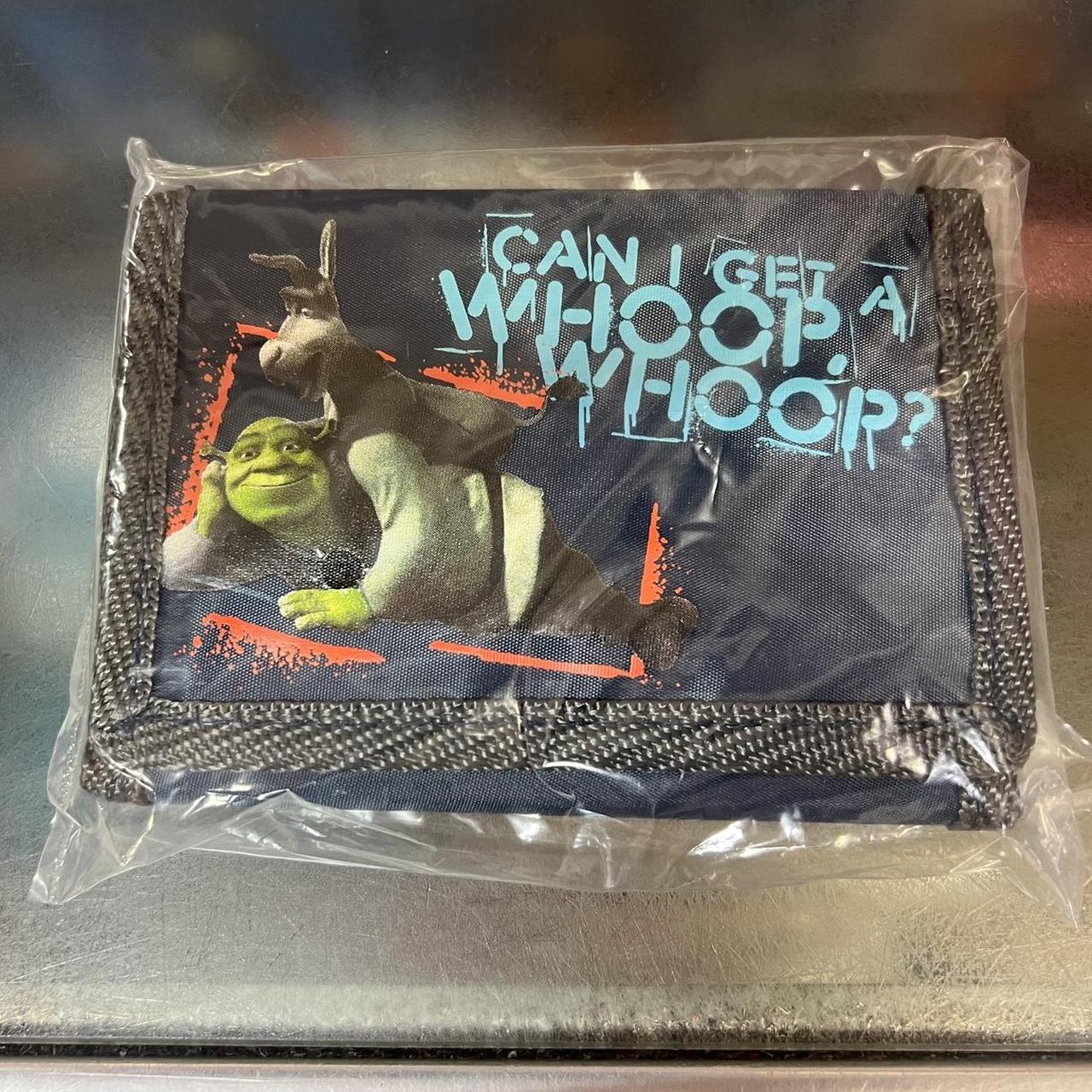 Vintage Shrek & donkey wallet 💚🫏 Made in 2004... - Depop