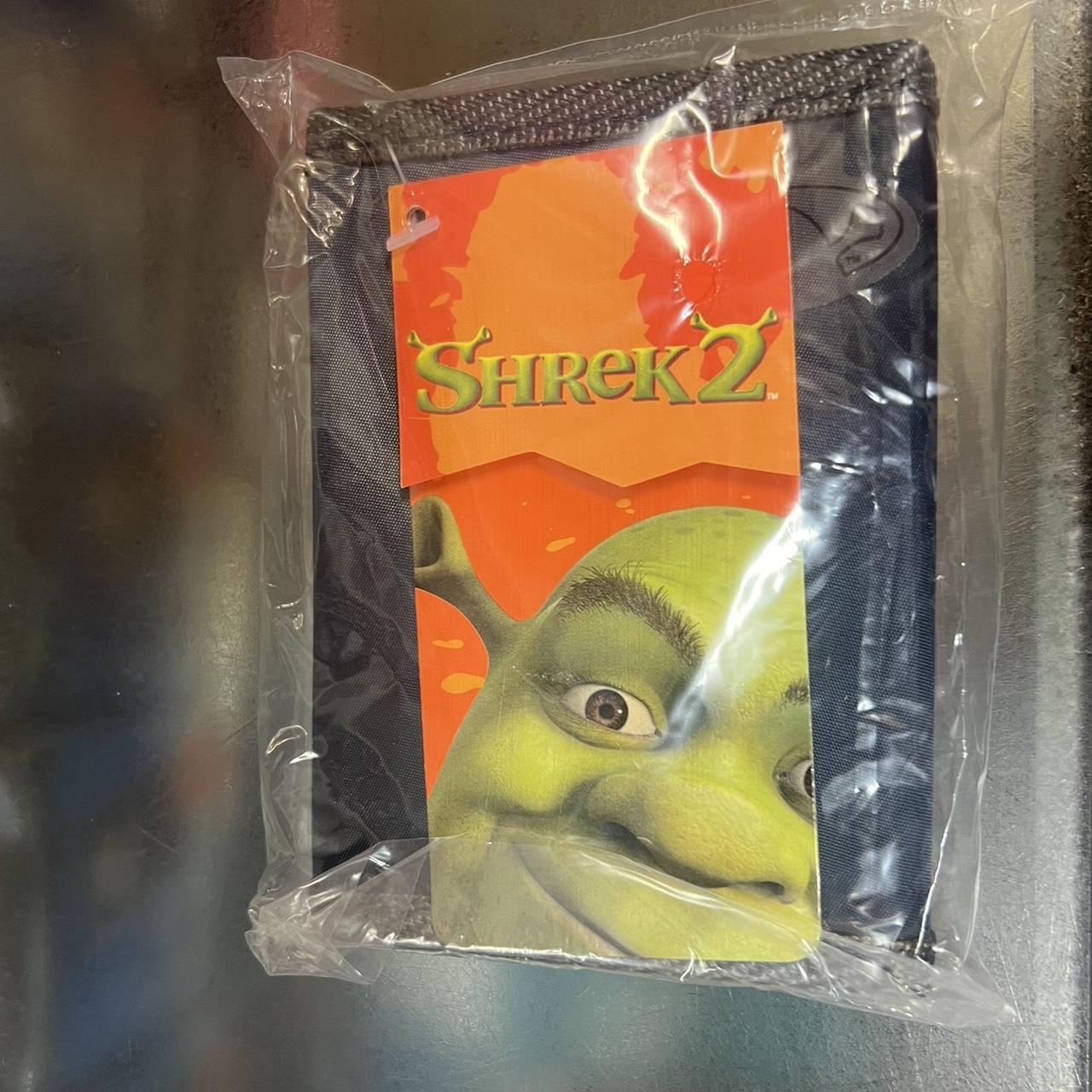 Vintage Shrek & donkey wallet 💚🫏 Made in 2004... - Depop