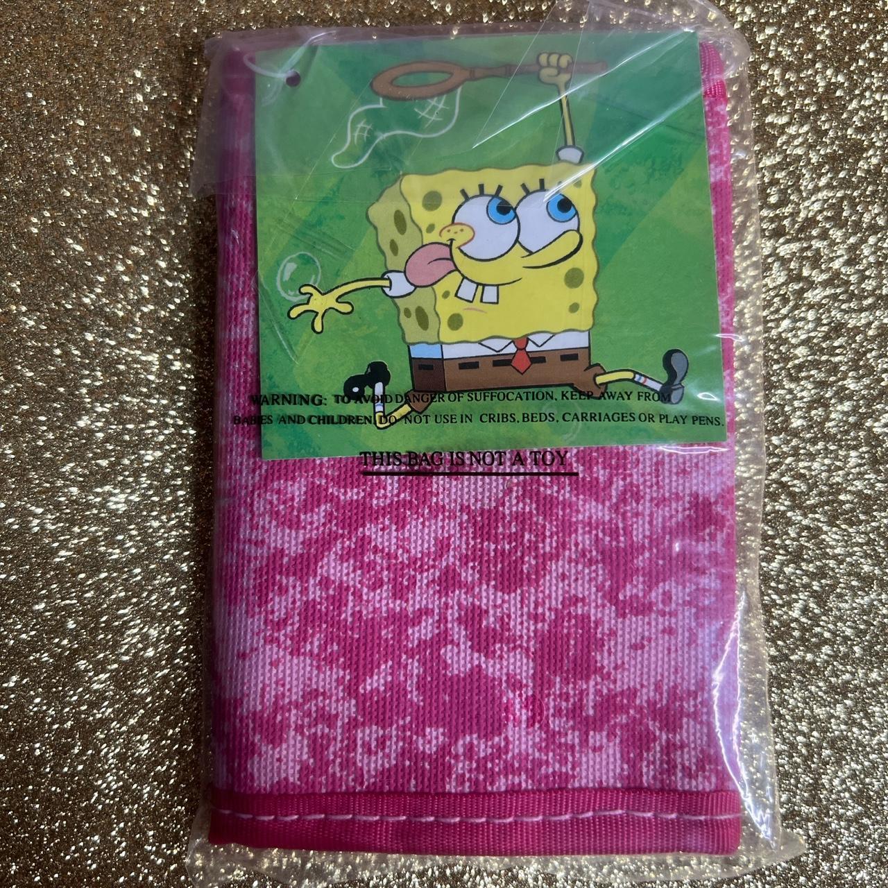 Vintage SpongeBob trifold wallet 🍍🩷🥥🪼 | Depop