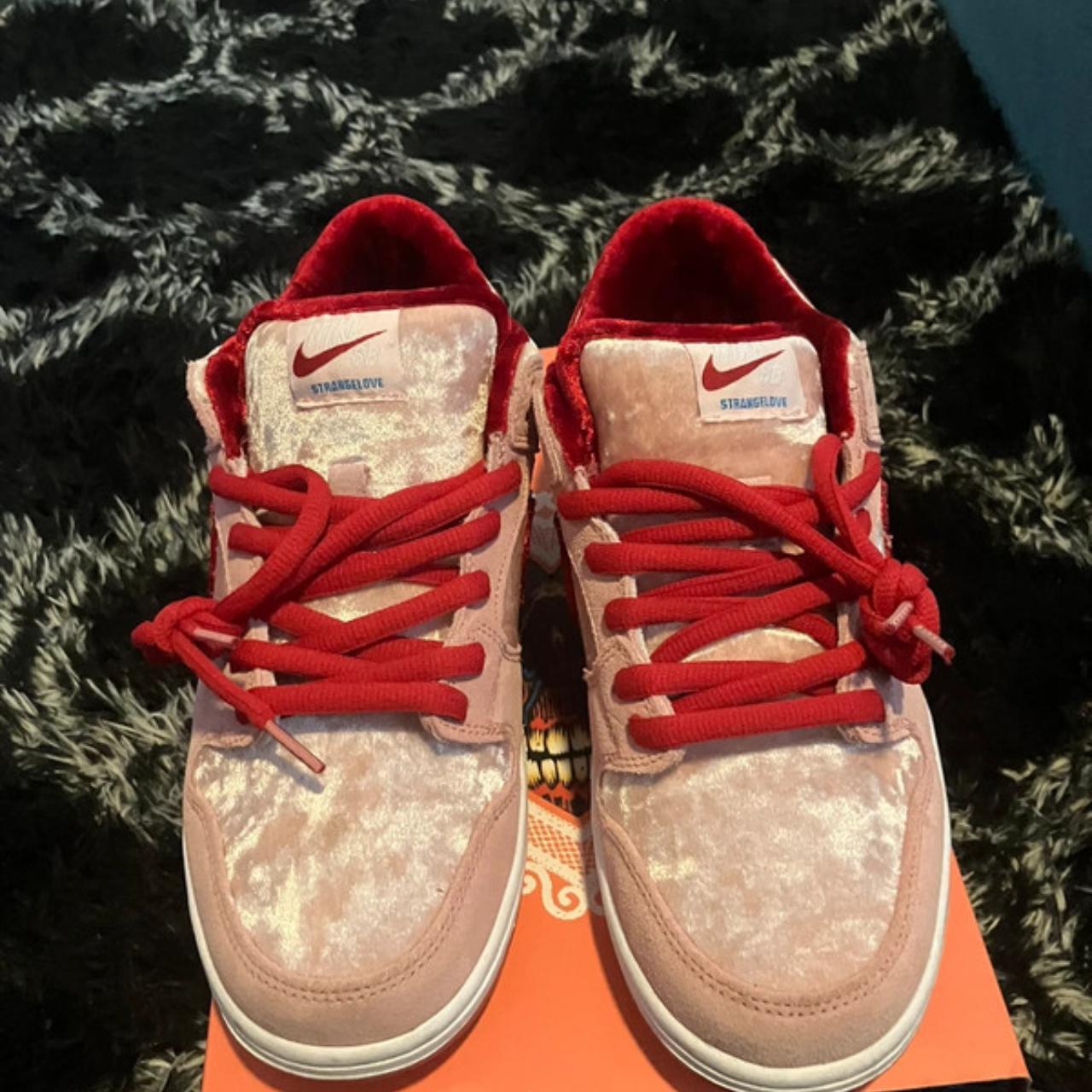 Nike SB dunks Strange love - Depop