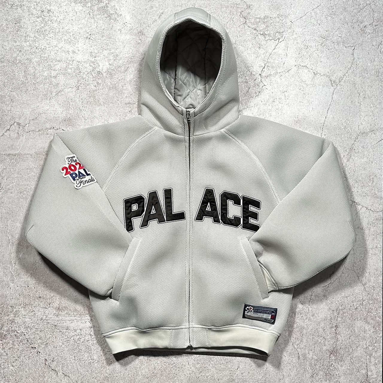 Palace Mesher Jacket: Arctic Grey Size:... - Depop