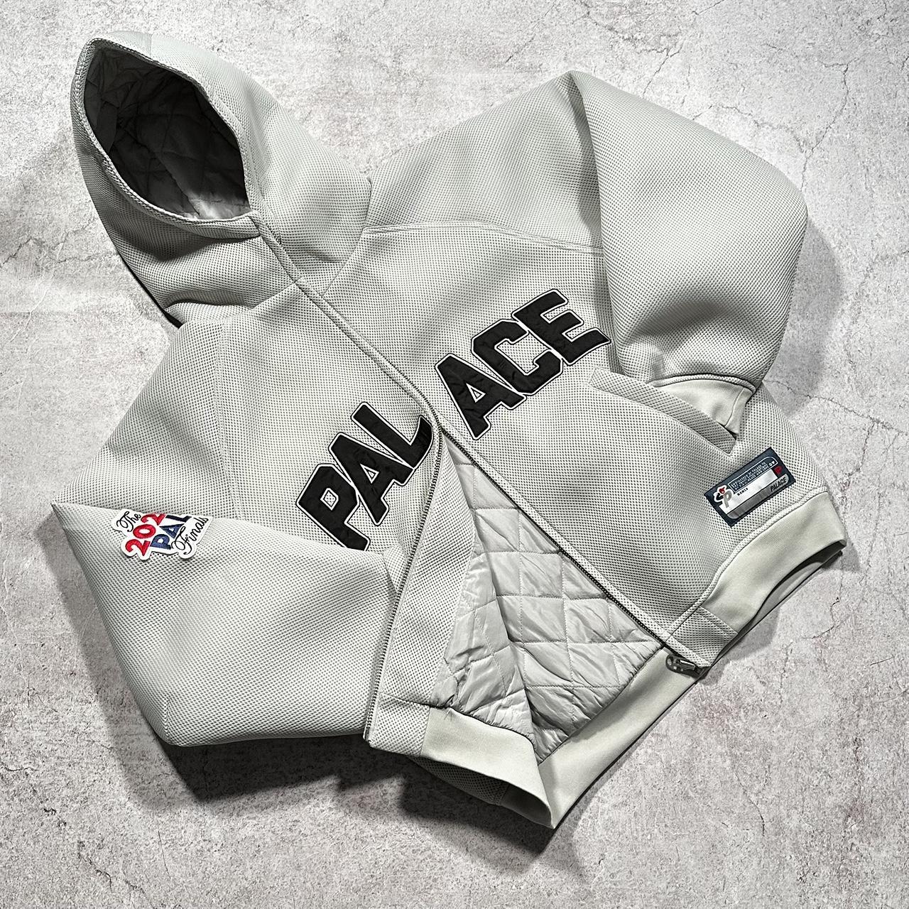 Palace Mesher Jacket: Arctic Grey Size:... - Depop