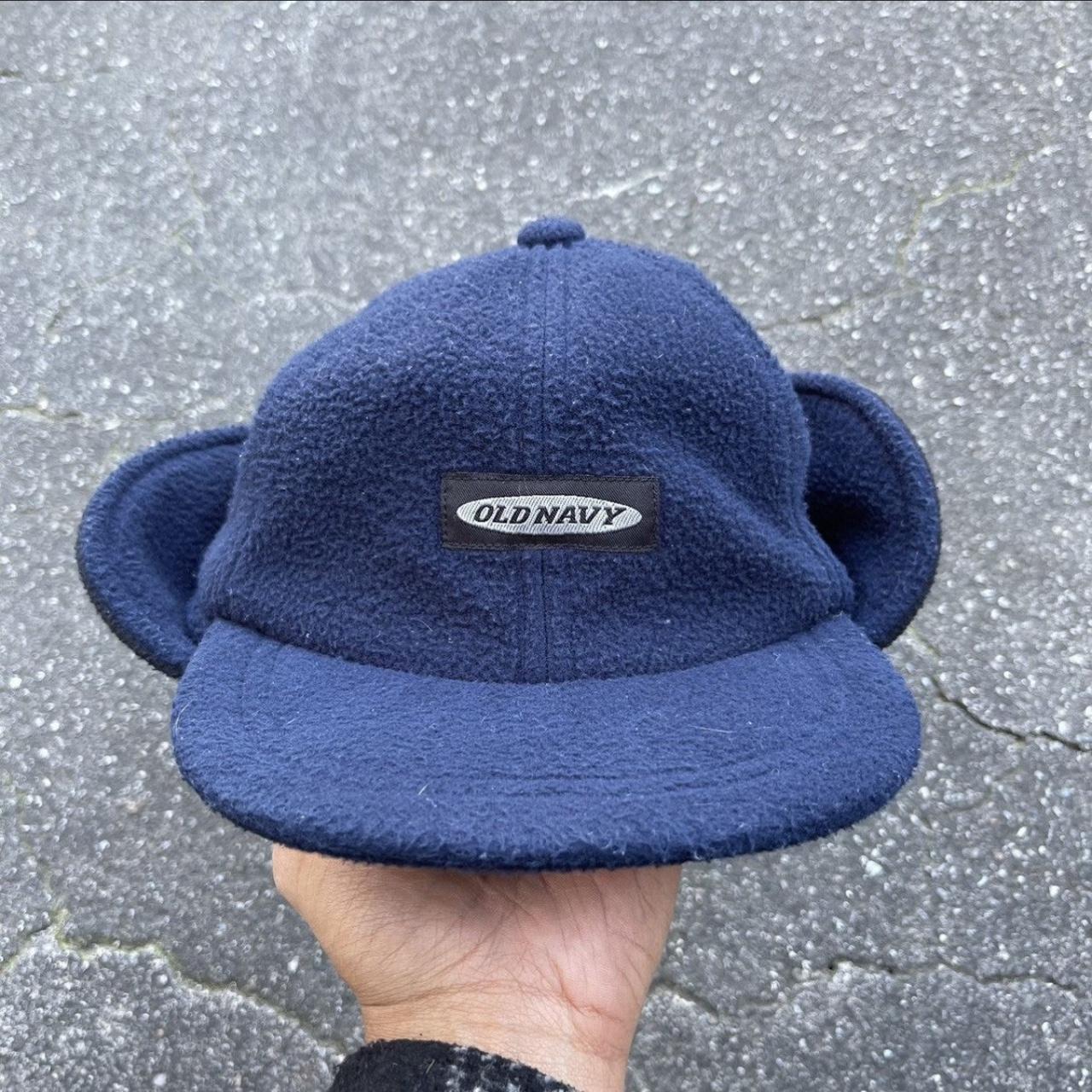 Vintage 90’s Old Navy Deep Pile Trapper Hat with... | Depop