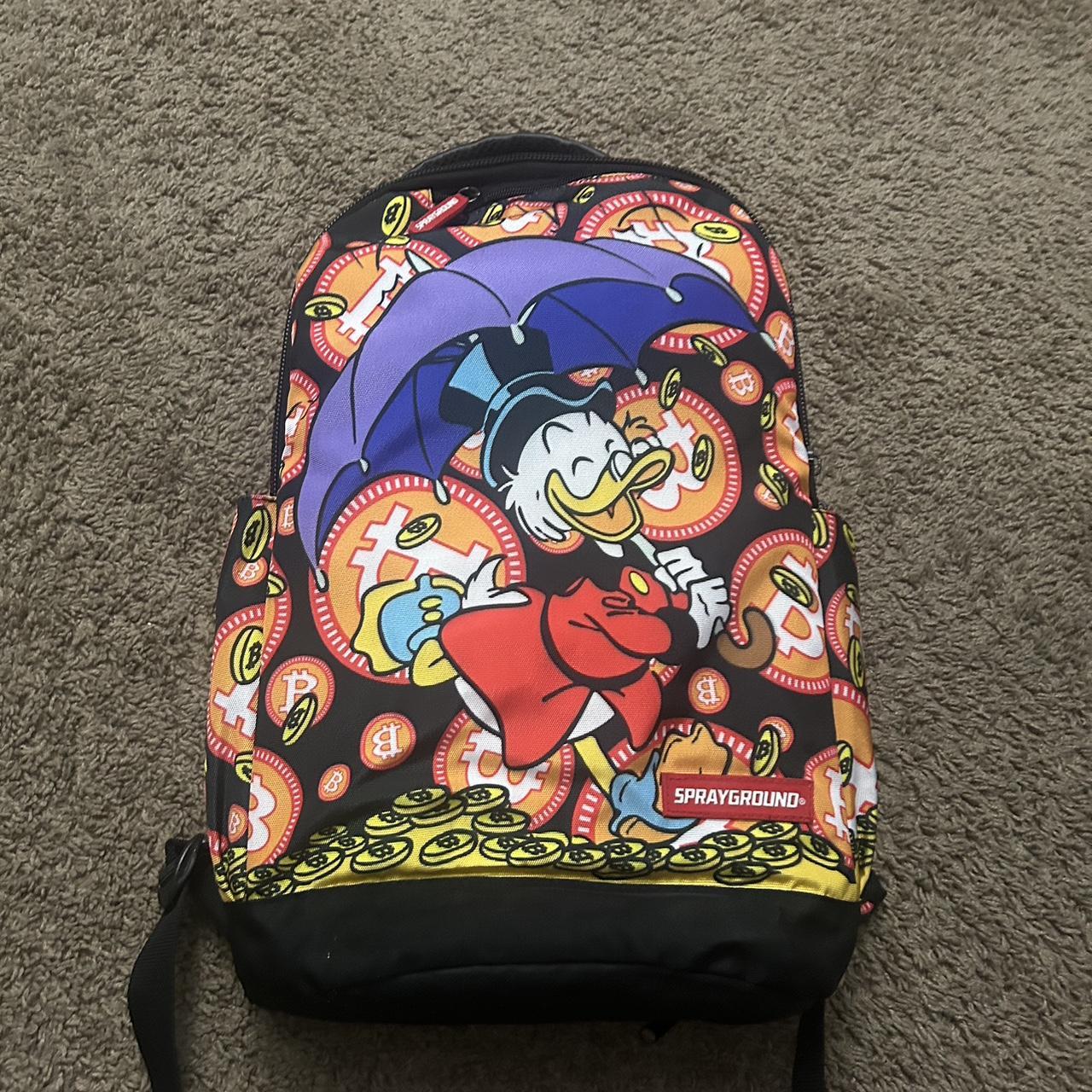 Donald Duck Bitcoin Sprayground Bag - Depop