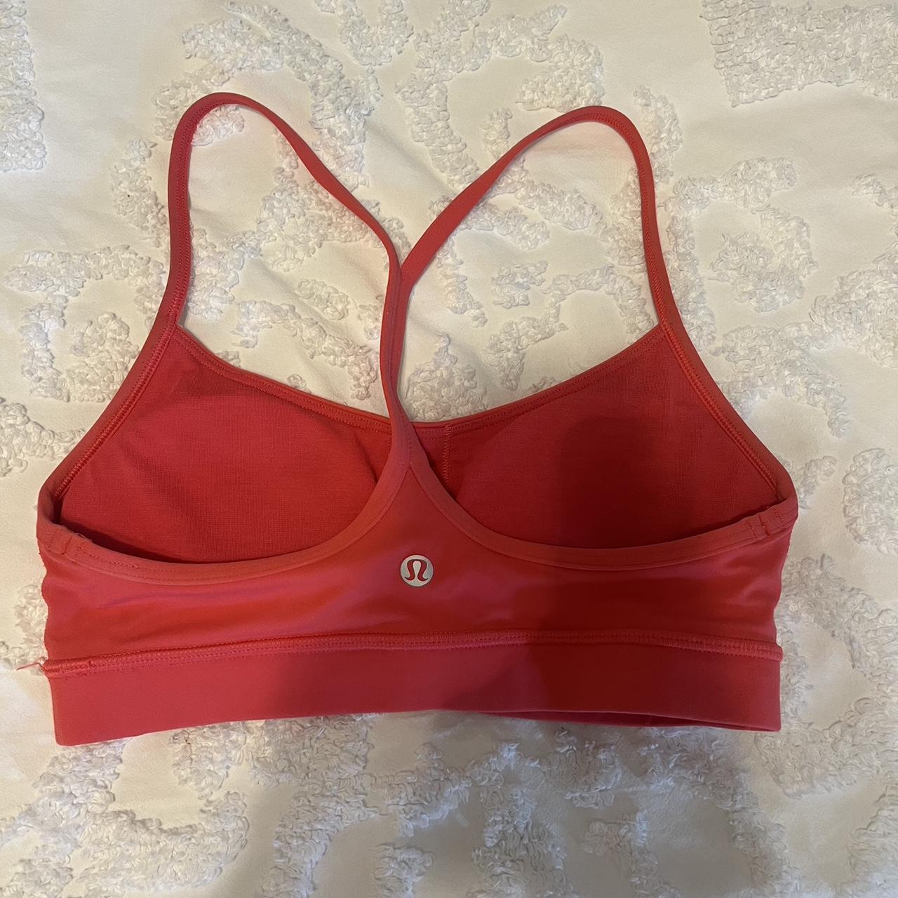 lululemon coral energy bra - size 4 - perfect... | Depop