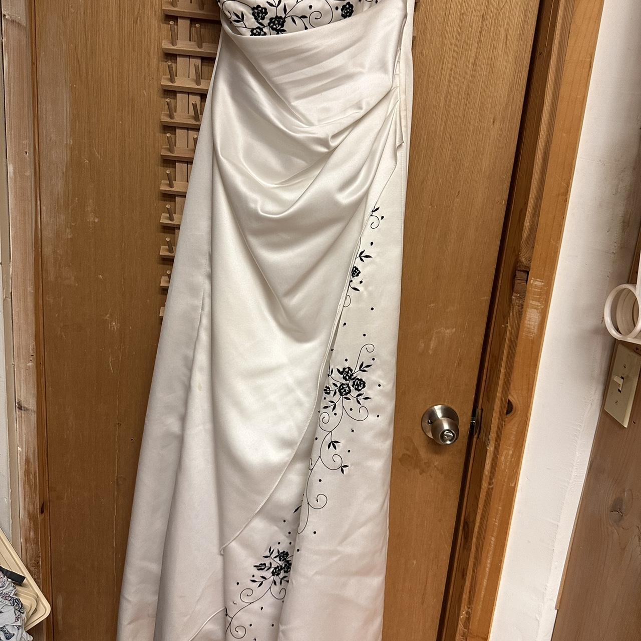 Prom dress. Stain on front. - Depop