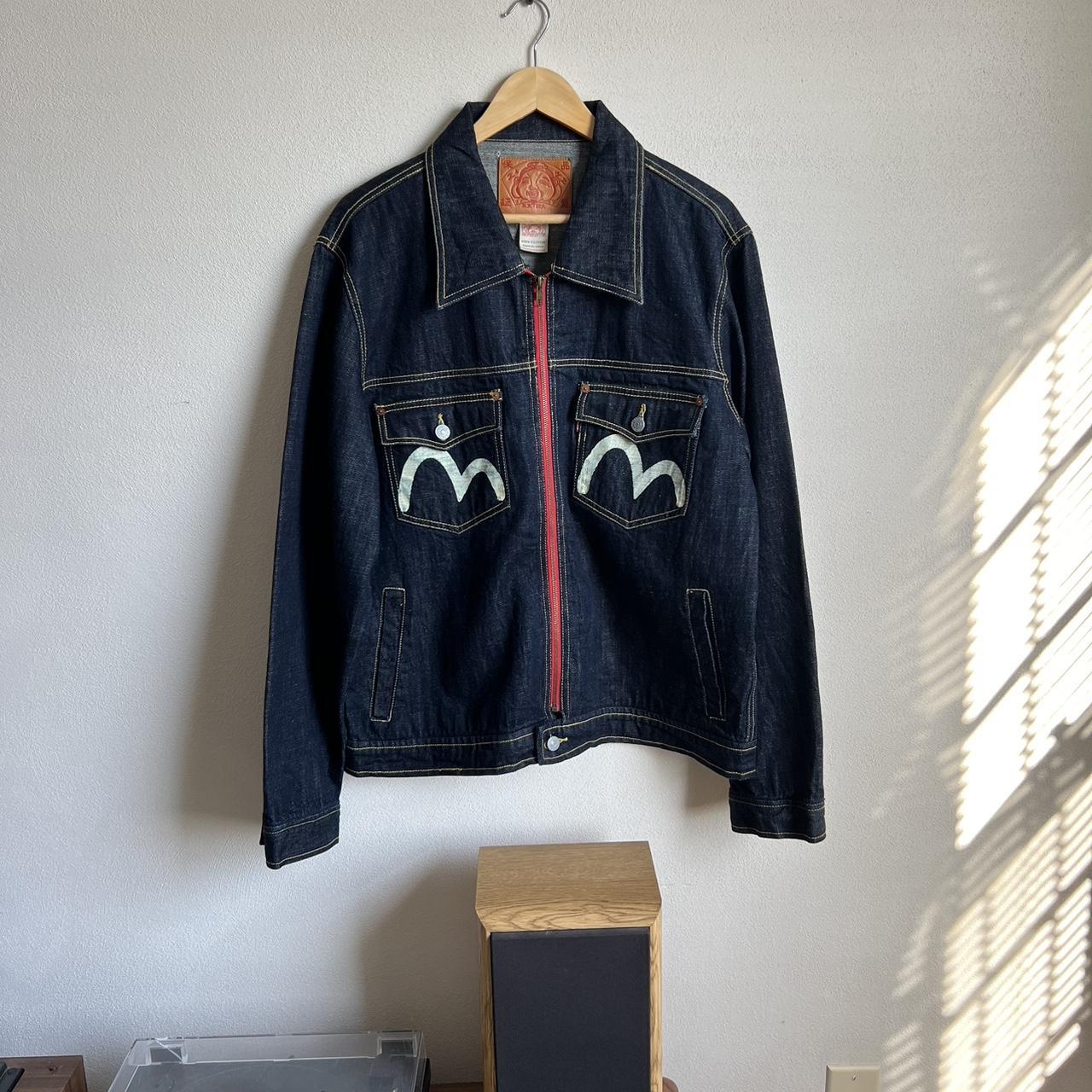 Evisu Denim jacket Good condition - Depop