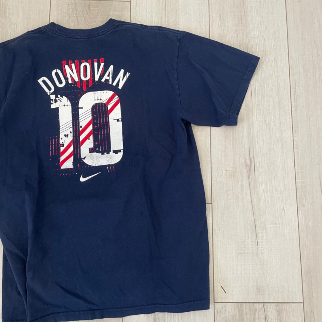 Vintage styled USA soccer Donovan shirt Has some... | Depop