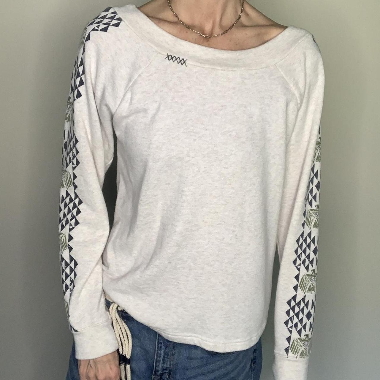 Cruel Denim heathered oatmeal/ cream colored... - Depop