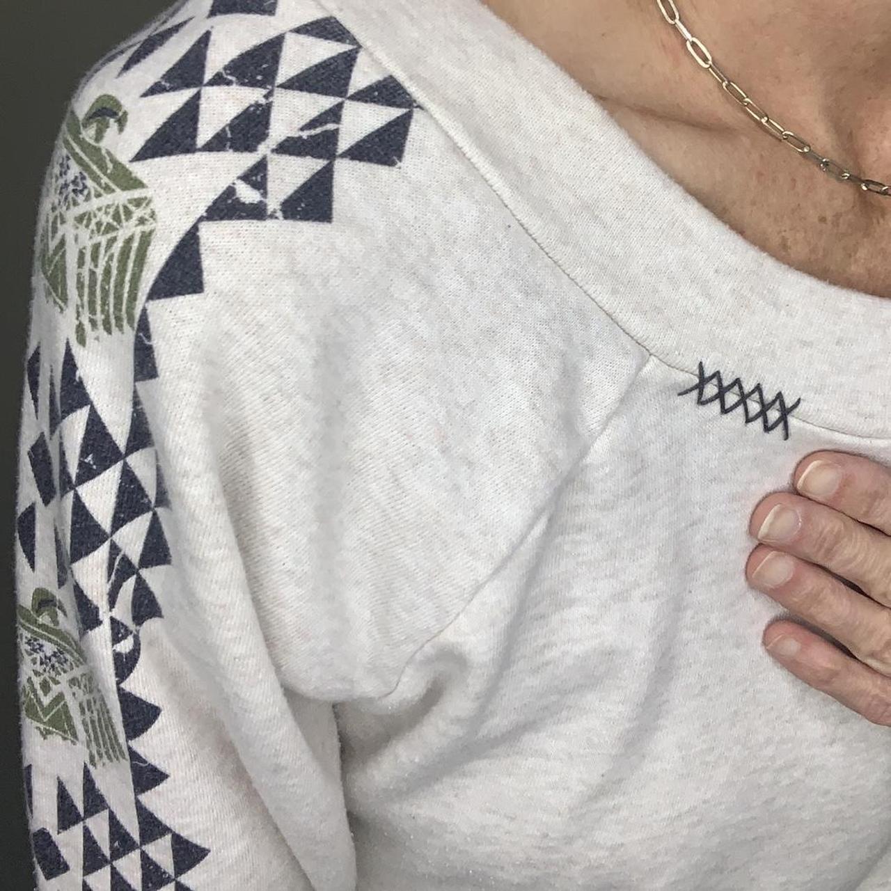 Cruel Denim heathered oatmeal/ cream colored... - Depop