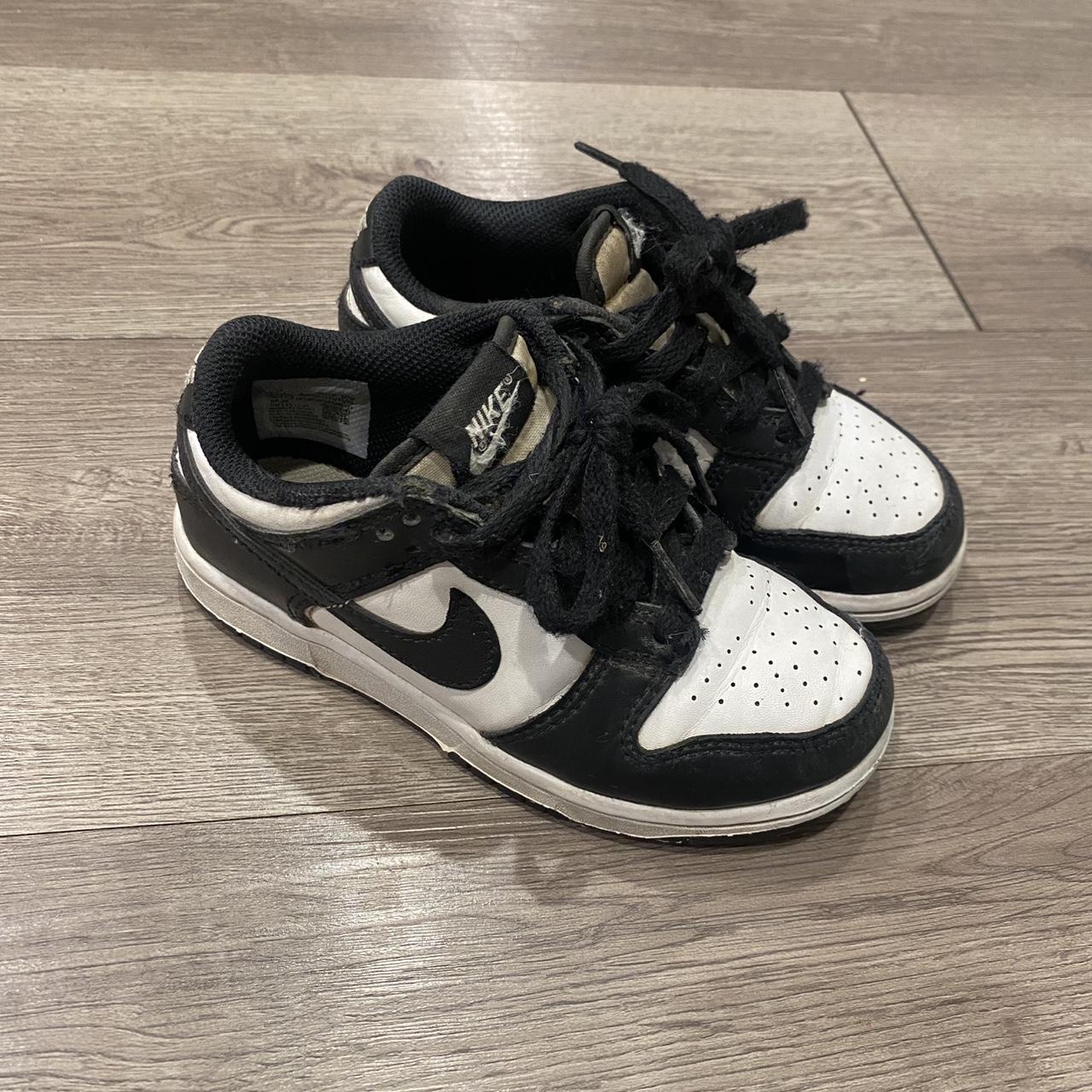 Nike Dunk Low Panda trainers #pandadunks Toddler... | Depop