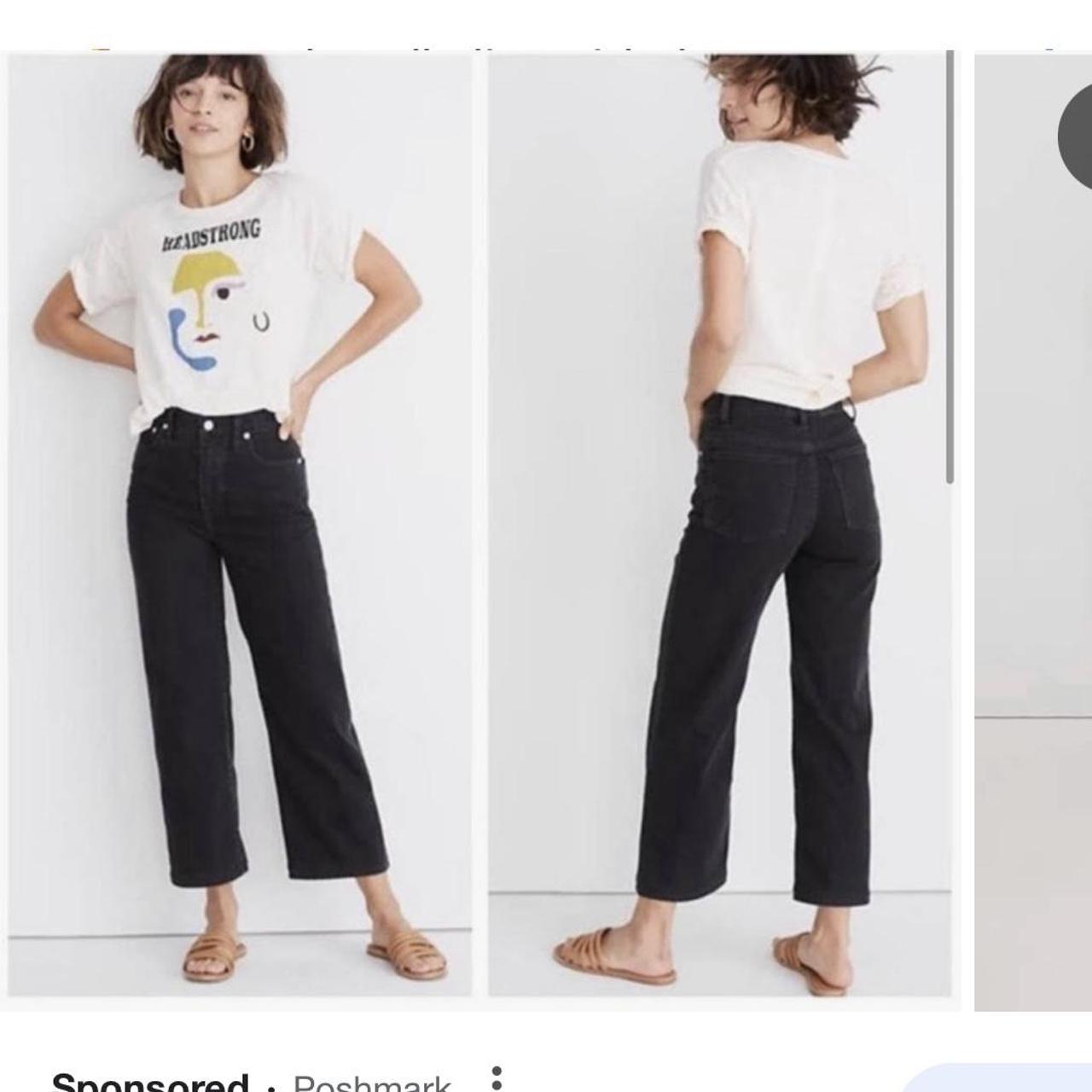 Madewell Women's Black Jeans | Depop