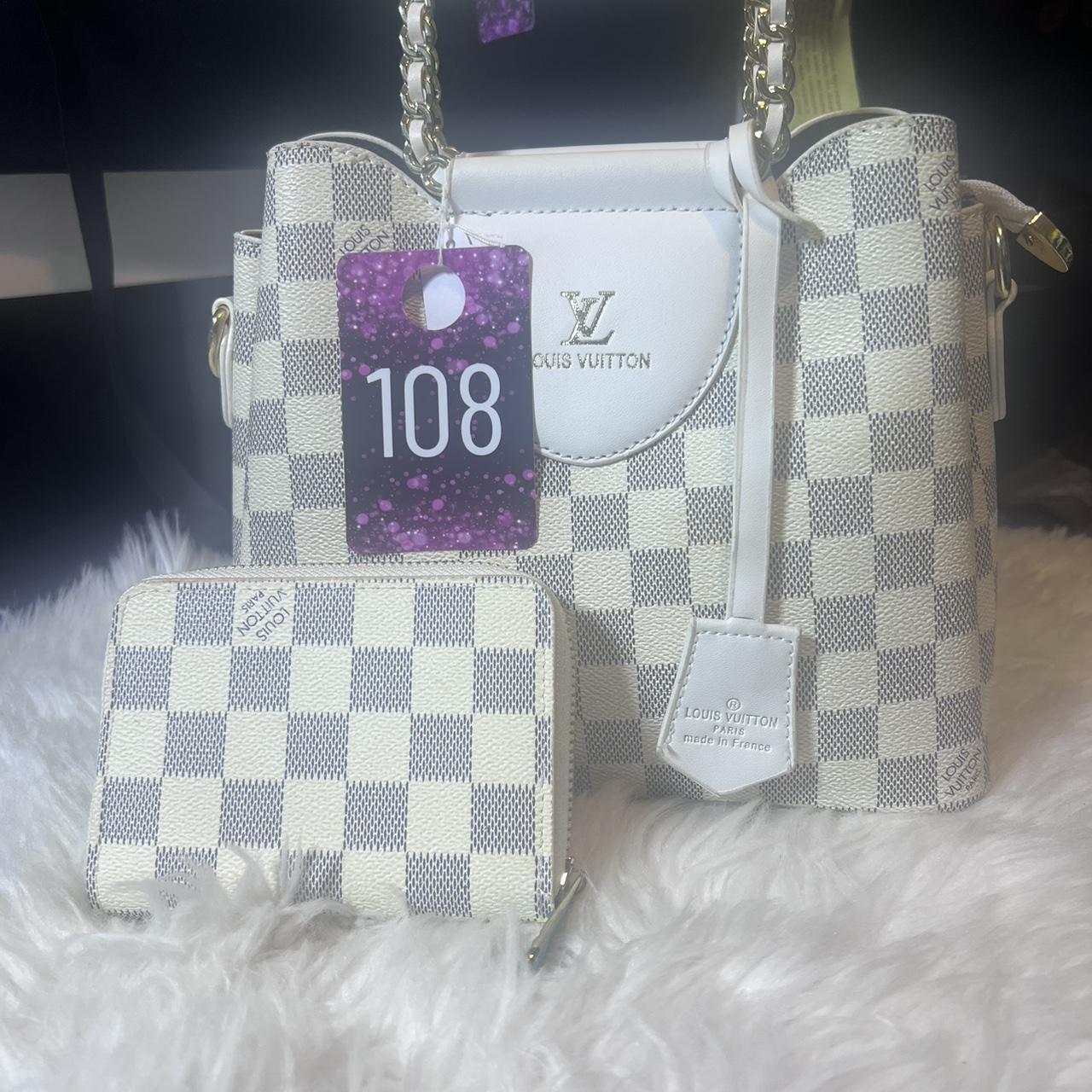 White checker with the wallet | Depop