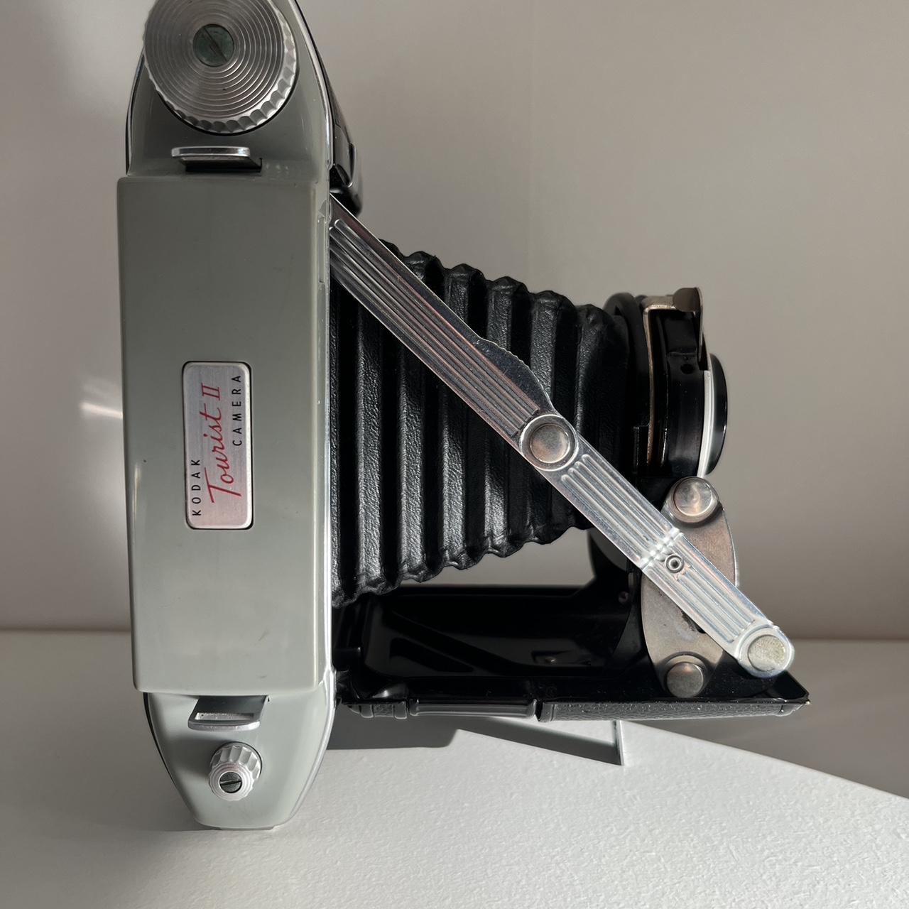 Vintage 1950s Kodak Tourist II Folding Camera... - Depop