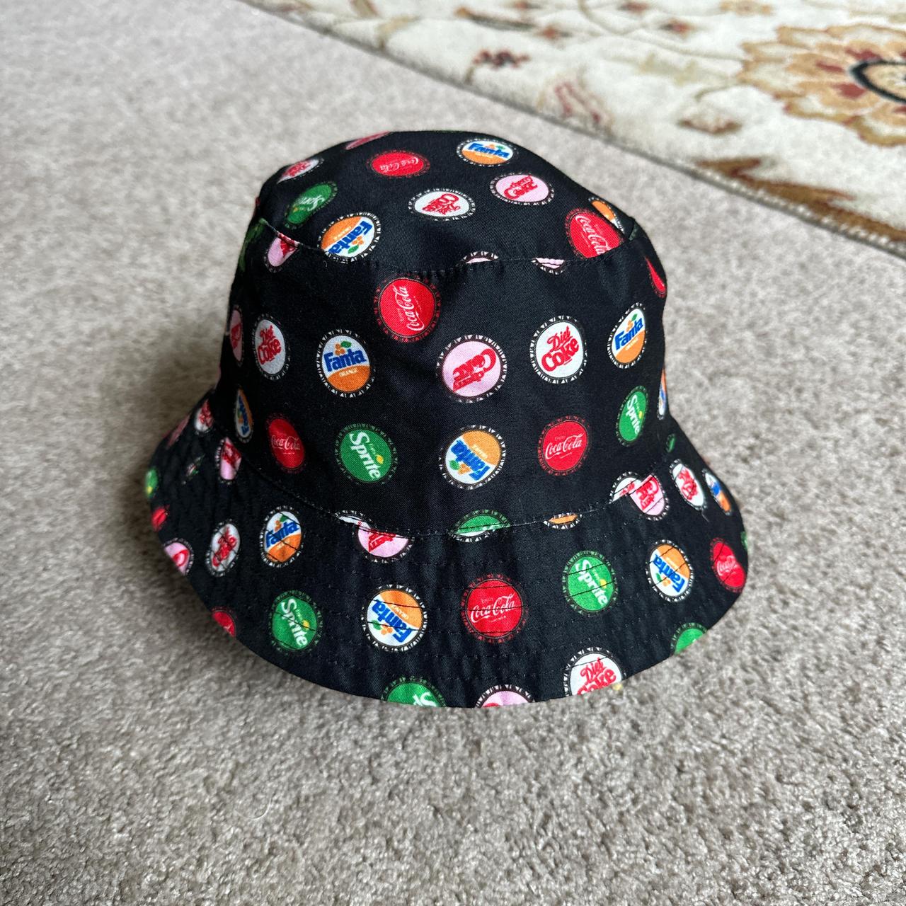 Reversible Coke Fanta Sprite Bucket Hat | Depop