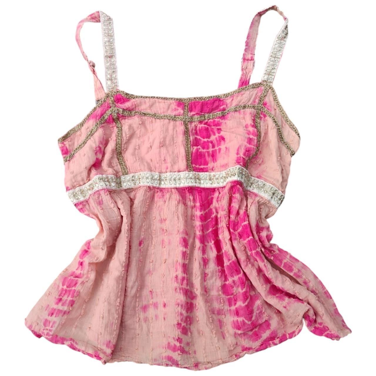 Y2K Vintage Fairy Cattagecore Whimsy Cami... | Depop