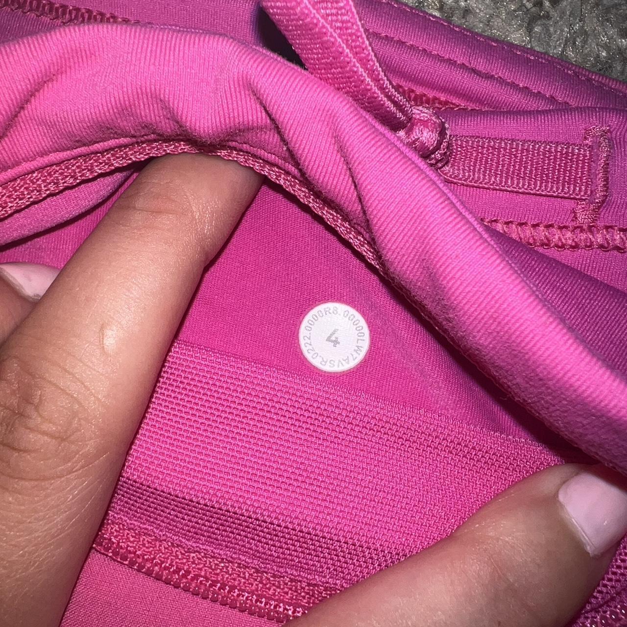 Hot Pink Lulu Shorts With Built In Liner Barely Depop