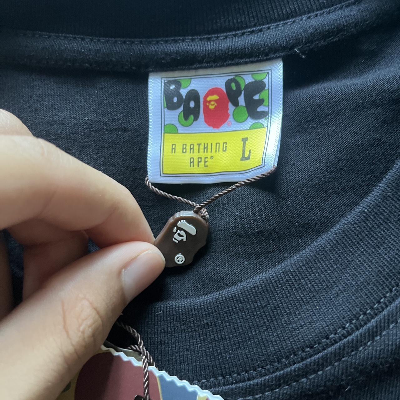 BAPE X Burberry shirt size L - Depop