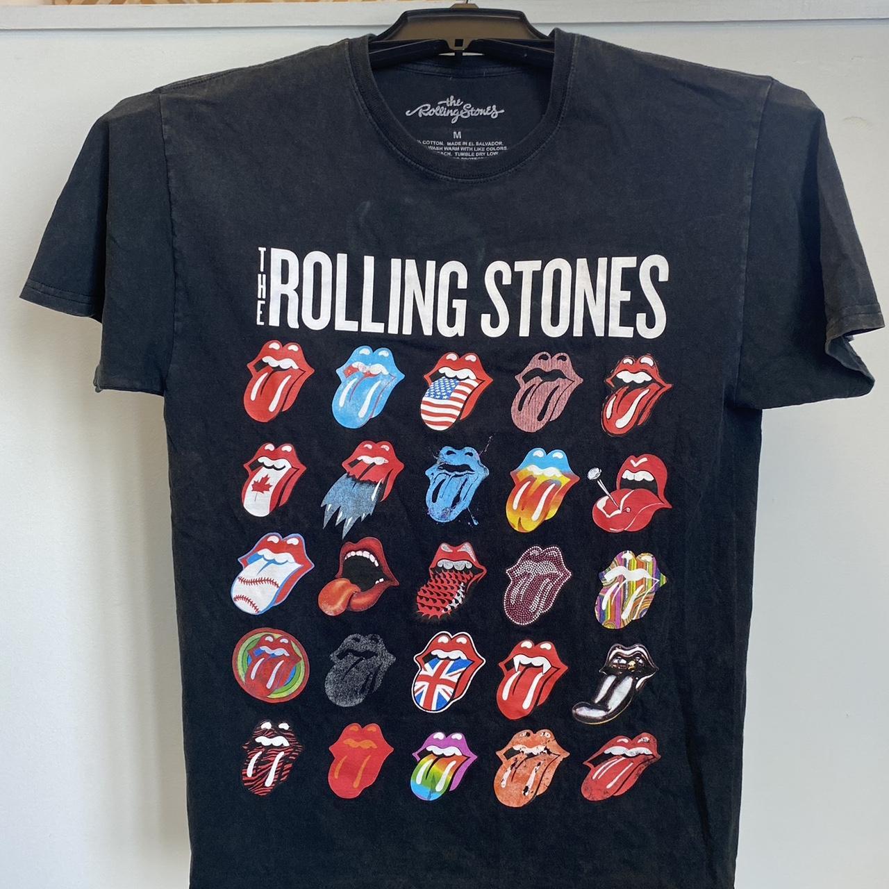 The Rolling Stones official merchandise LIPS/Tongue... - Depop