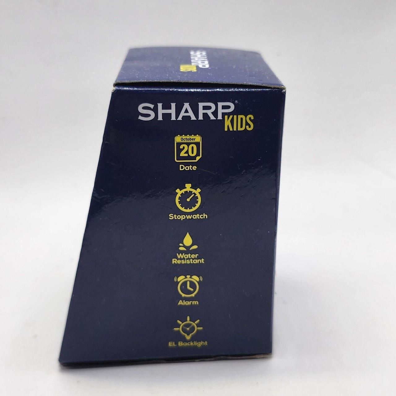 New SHARP brand kids water resistant watch Blue... - Depop