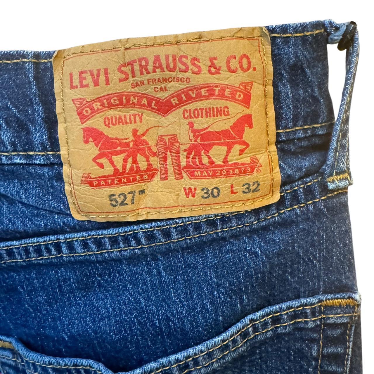 Levi’s 527 boot cut Levi’s size men’s 30x32 dark wash | Depop