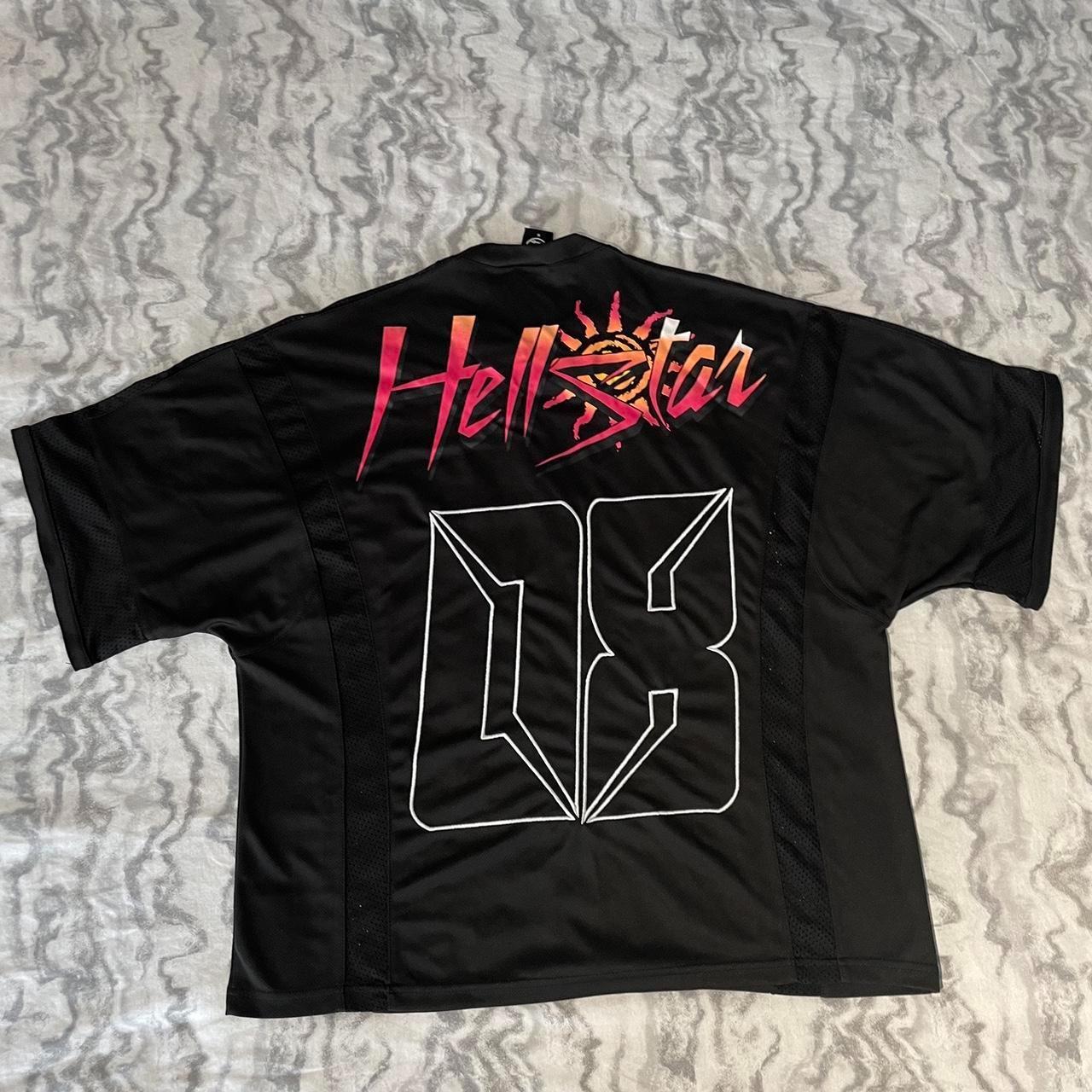 Hellstar black jersey Perfect for those who want to... - Depop