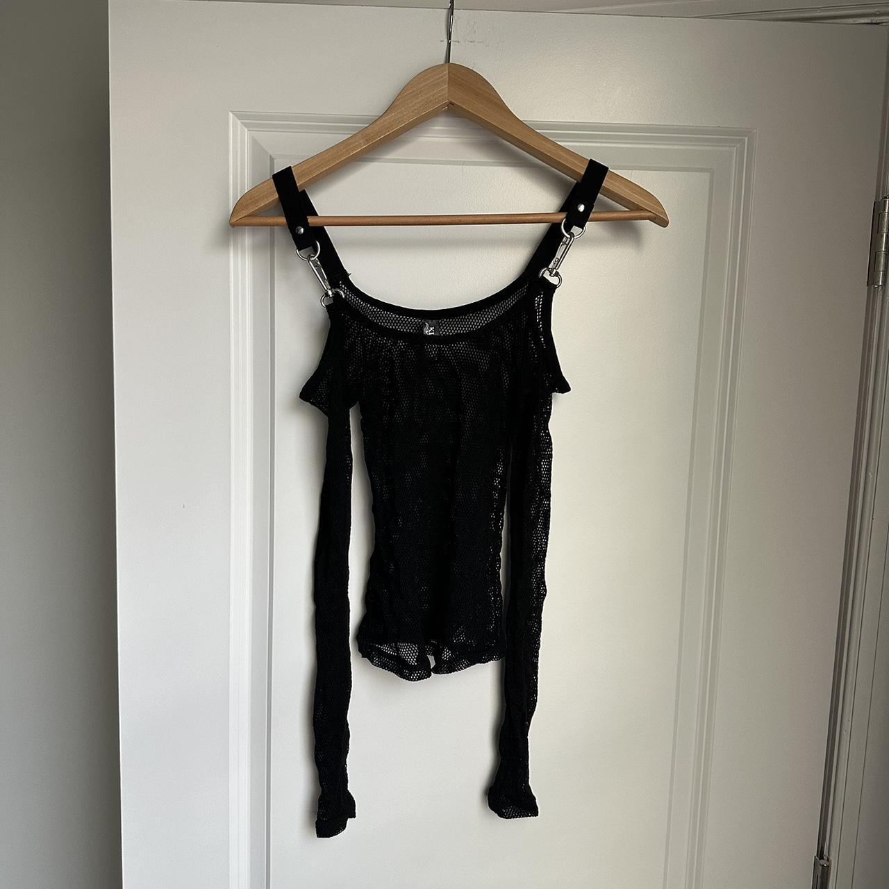 Killstar off the shoulder fishnet top. Bought this... - Depop