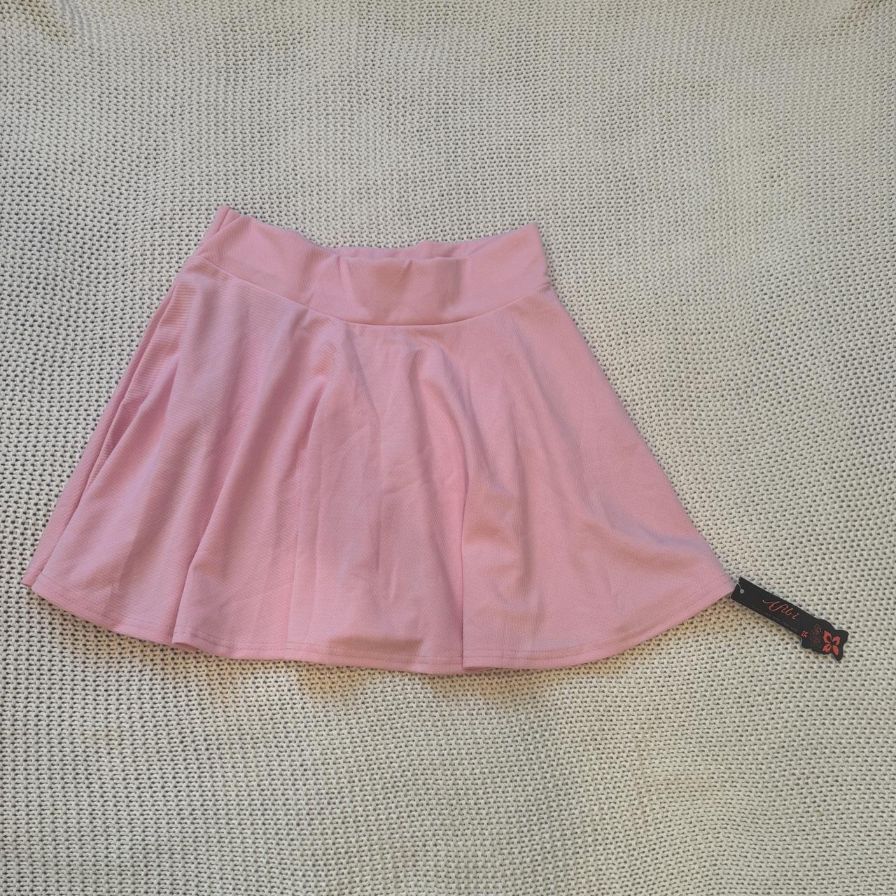 Light pink ruffle skirt - Depop
