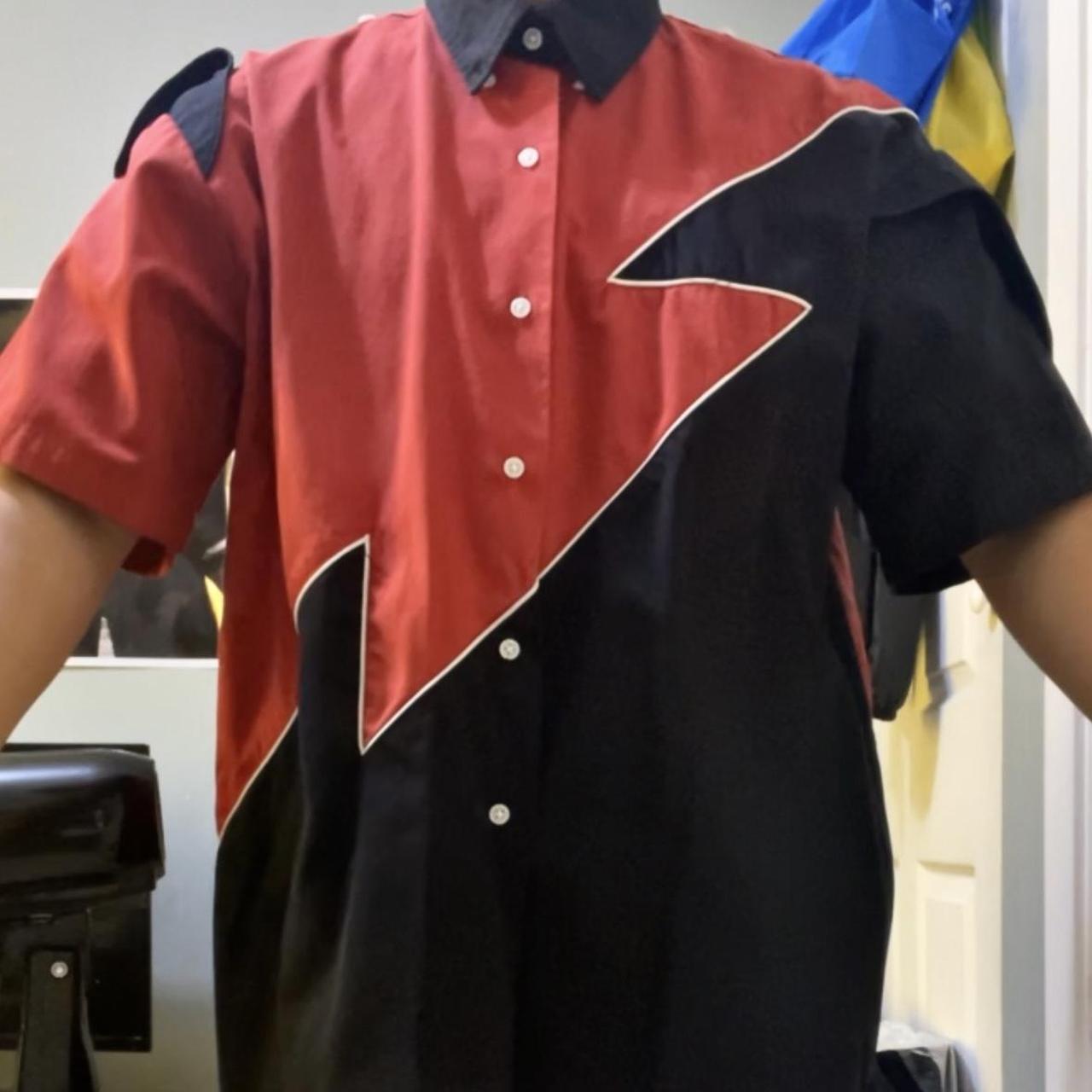 Speed Zone Race Gear Vintage Button Up Shirt Size:... - Depop