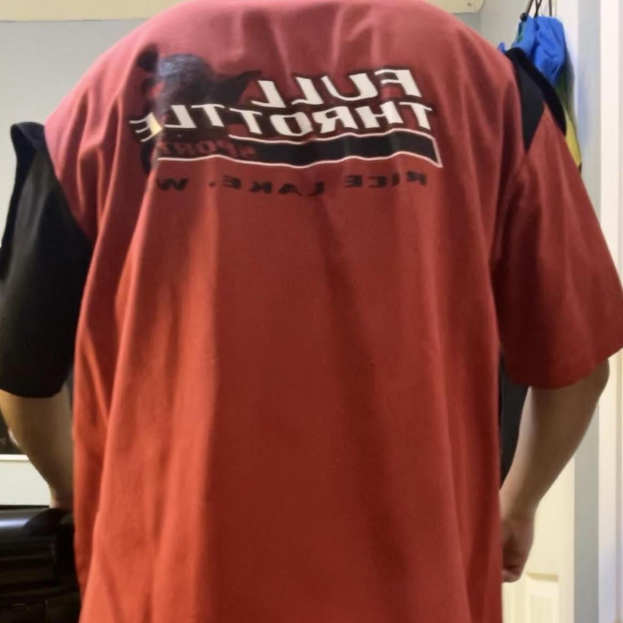 Speed Zone Race Gear Vintage Button Up Shirt Size:... - Depop