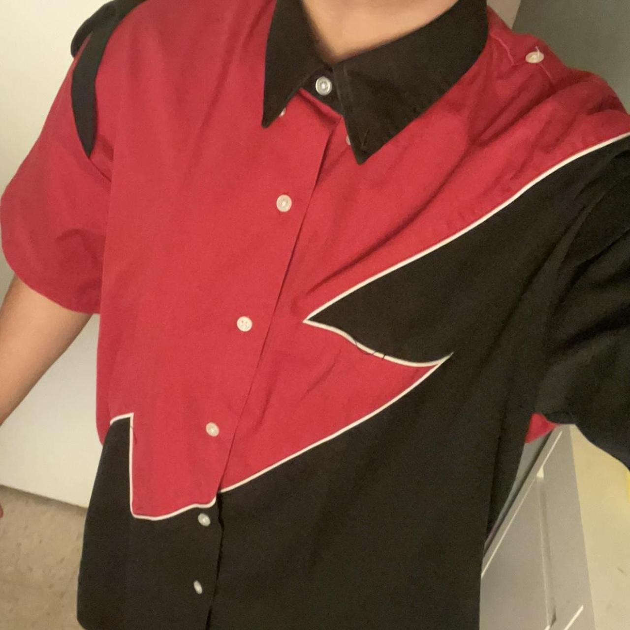 Speed Zone Race Gear Vintage Button Up Shirt Size:... - Depop