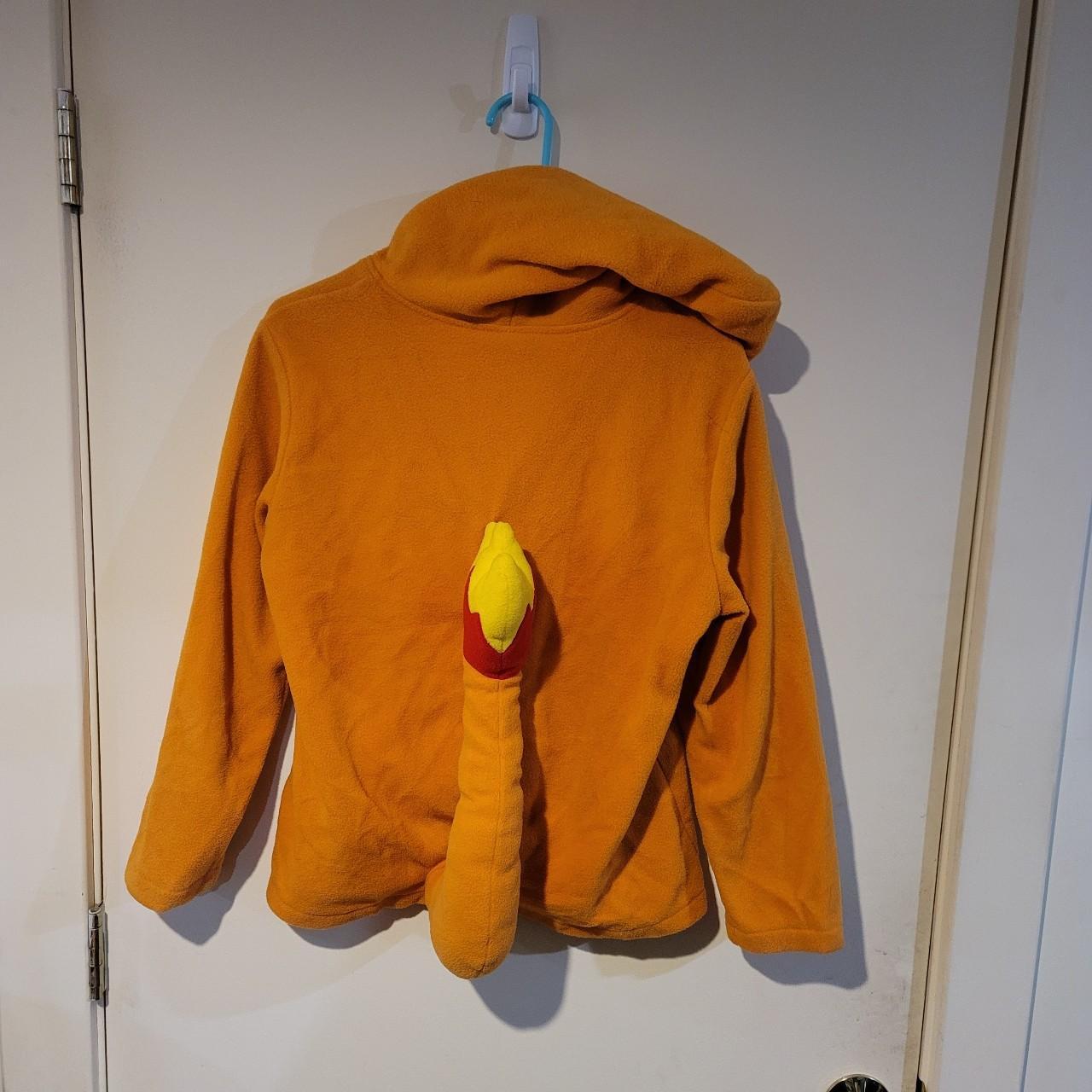 Handmade Charmander Fleece Pokemon Hoodie with hood... - Depop