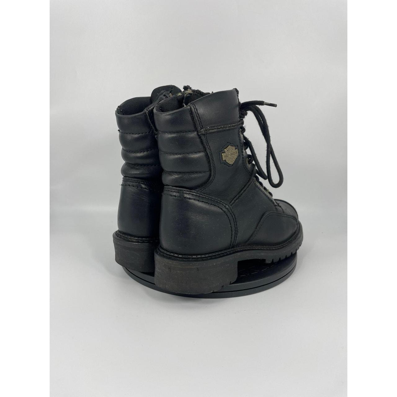 Womens Harley Davidson Casper Side Zip Motorcycle... | Depop